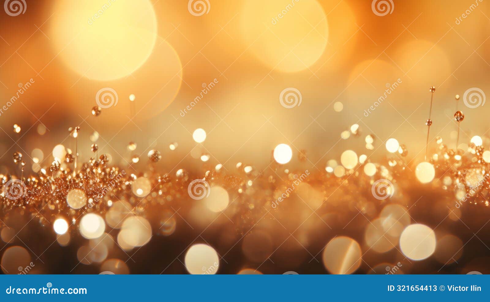 Iridescent Crystal Light Refraction Sparkles on Soft Yellow Minimalist ...