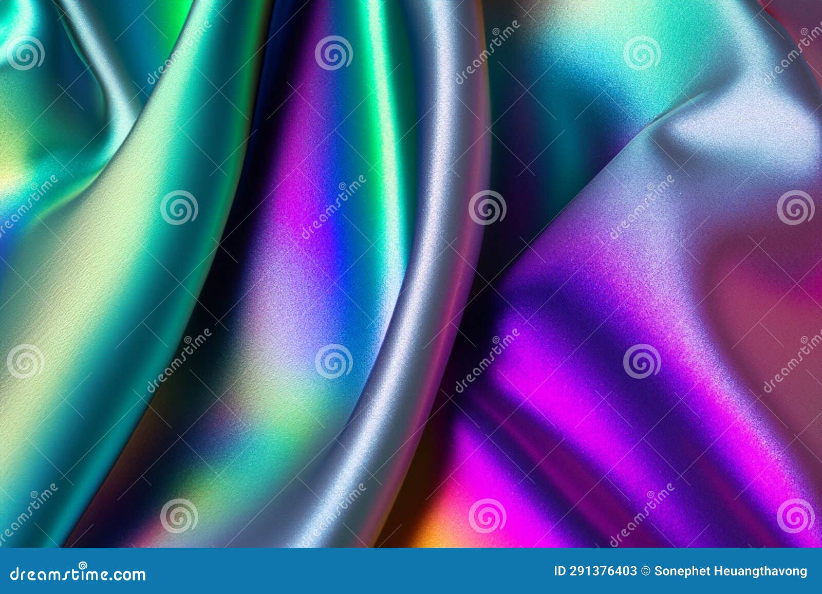 Iridescent Fabric Background. Shiny Mother of Pearl Fabric, Bright ...
