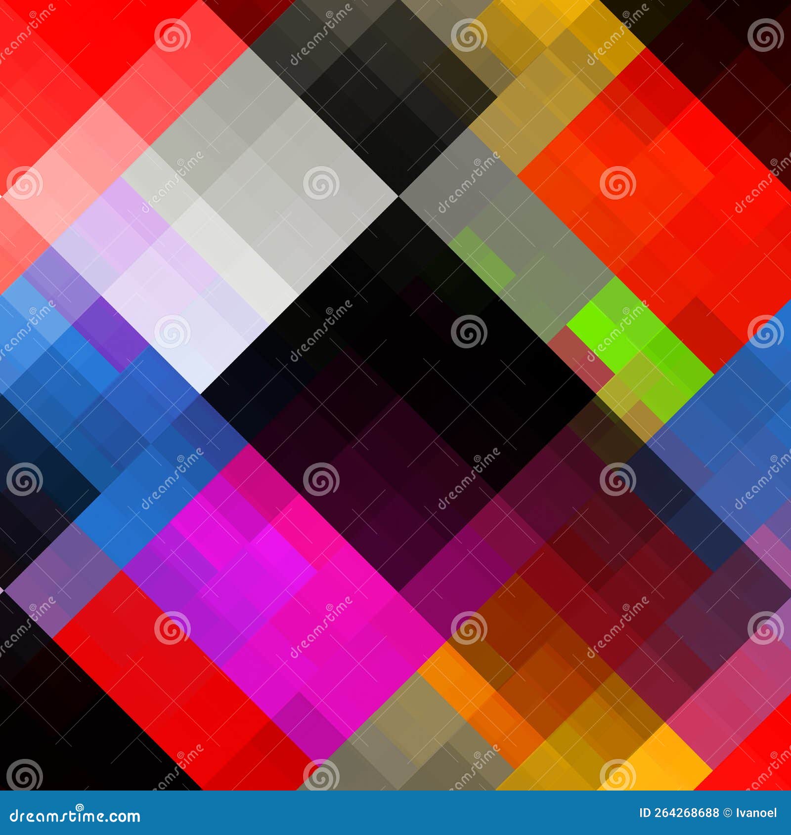 Iridescent and Joyful Abstract Diagonal Pattern Stock Illustration ...