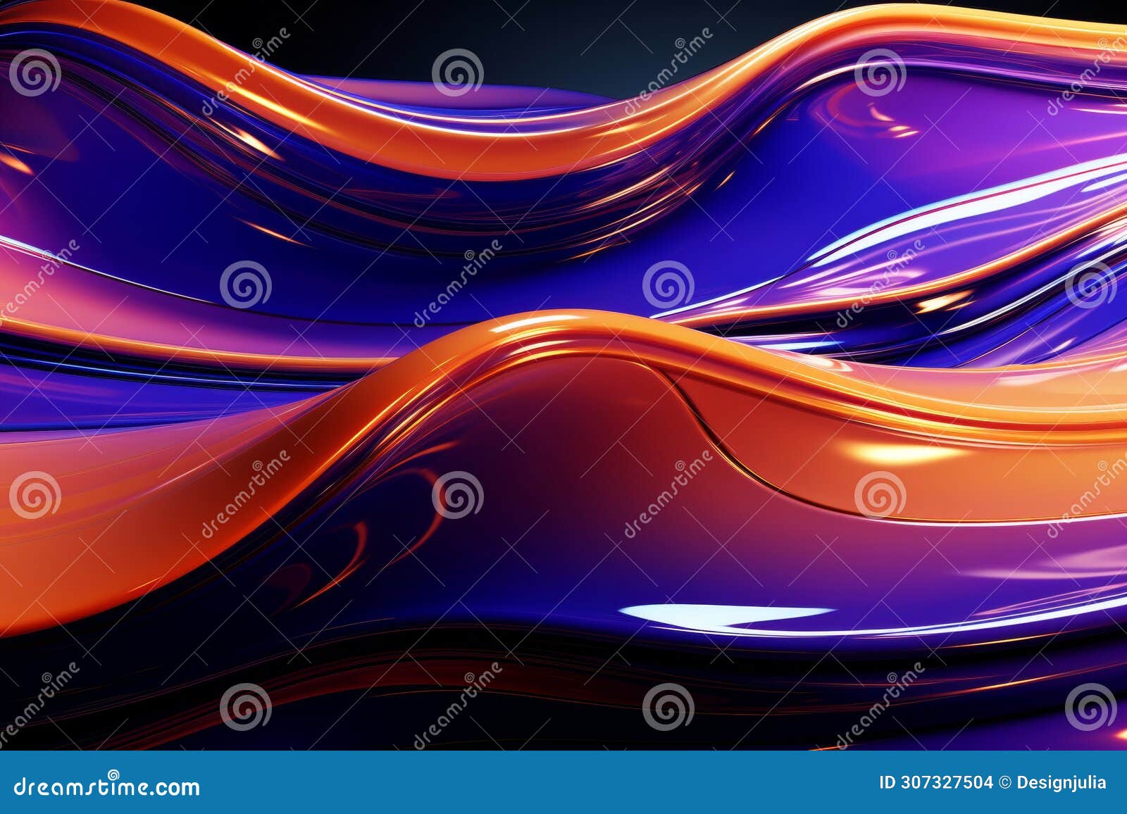 Iridescent Liquid Three-dimensional Texture,vibrating Color Effect,high ...