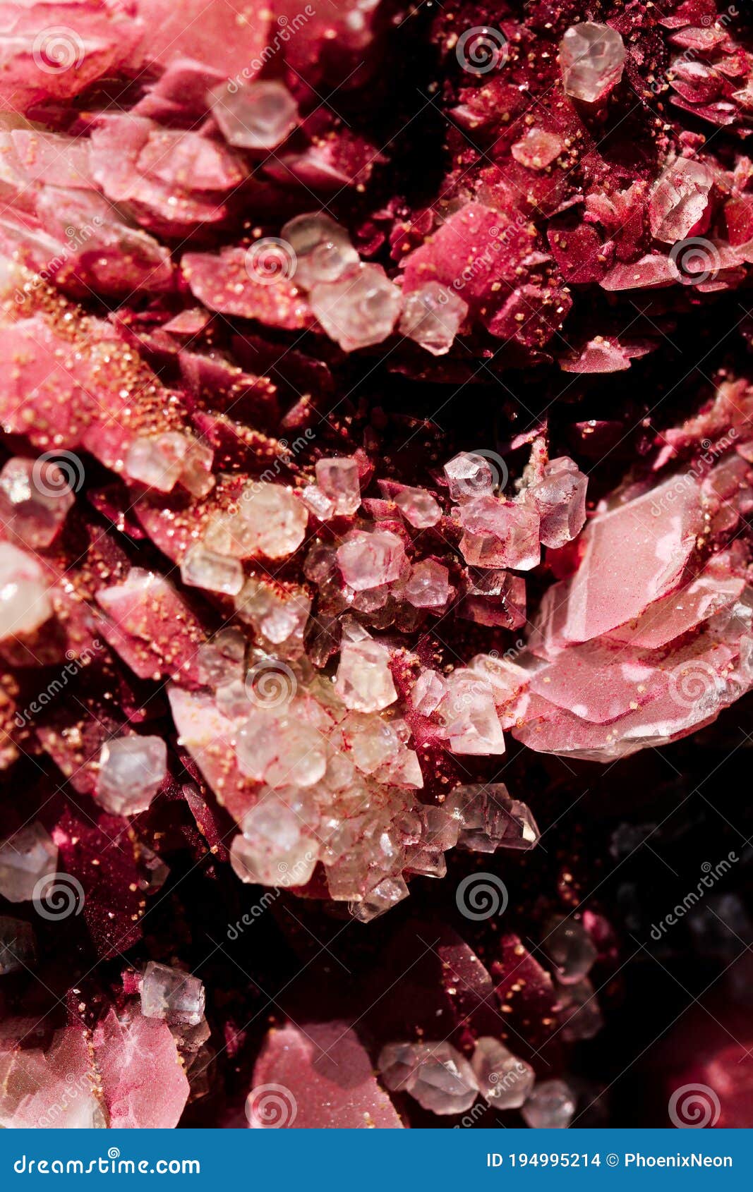 Iridescent Natural Tructured Geometric Calcite Crystals. Texture of ...