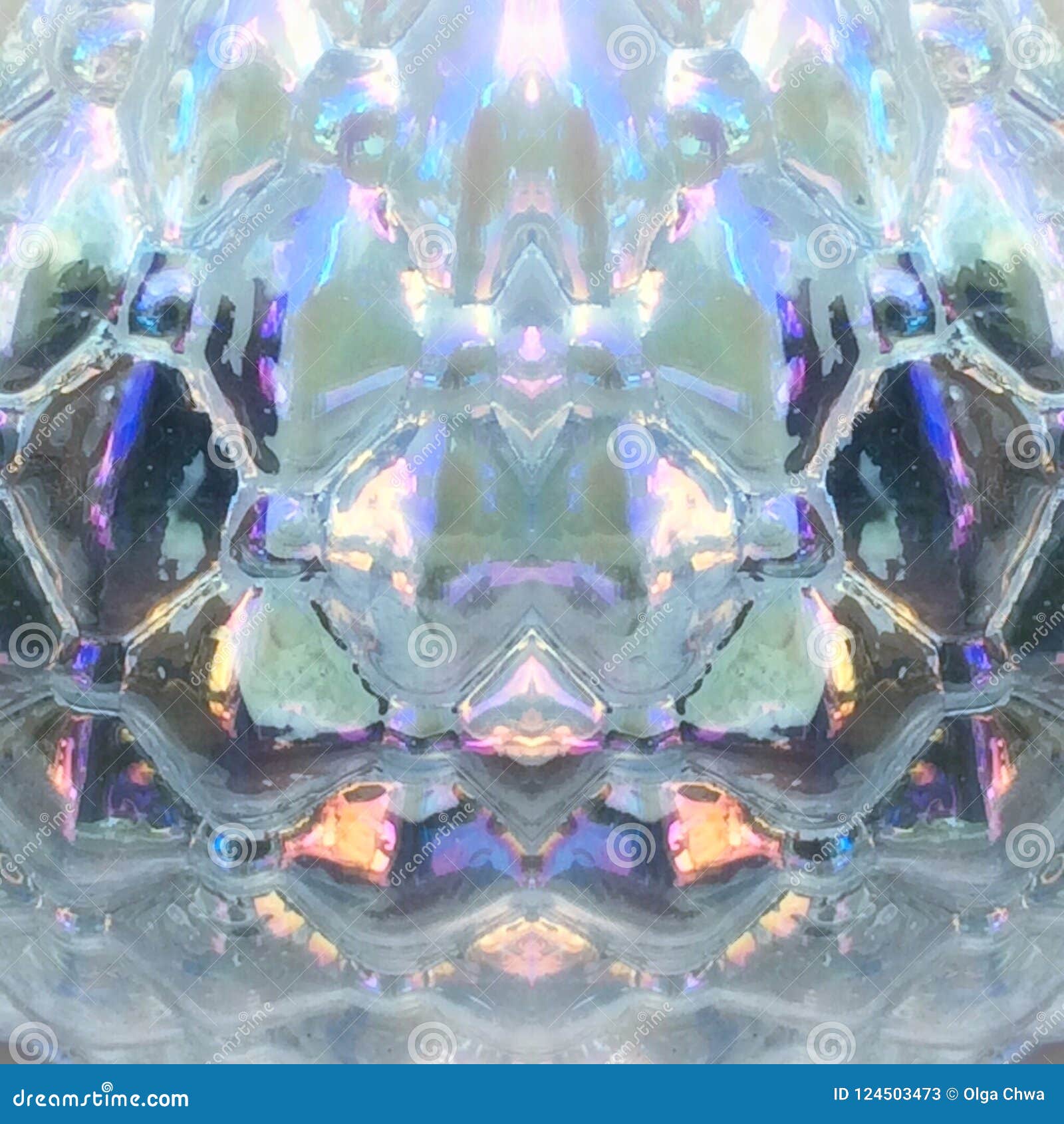 Iridescent pattern stock illustration. Illustration of tile - 124503473