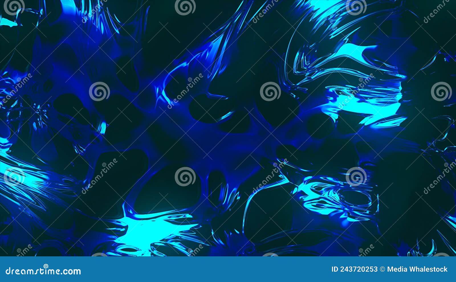 Iridescent Plasma Texture. Motion. Bursting Plasma Shimmers and ...