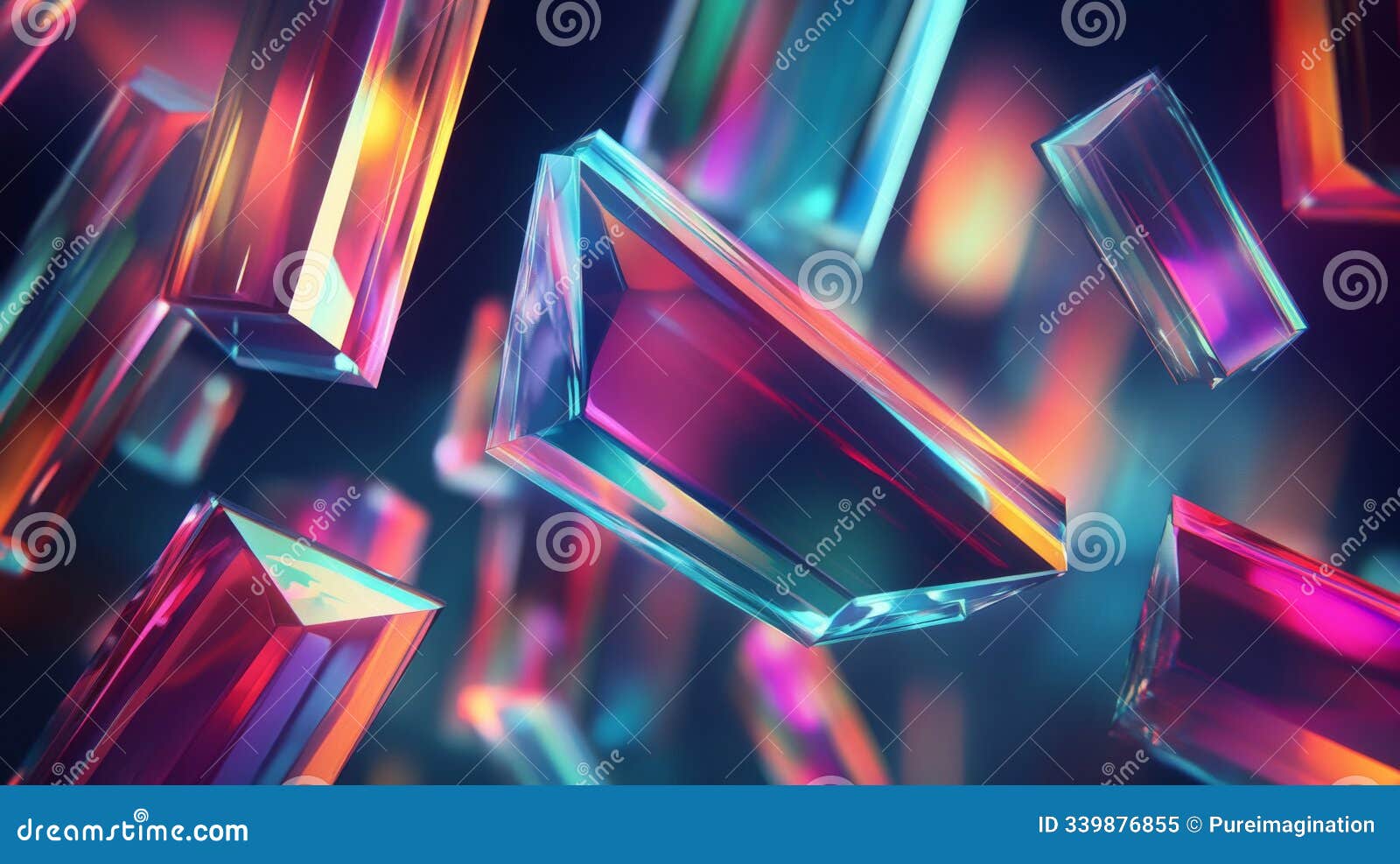 Prismatic Glass, Vintage Engraving Cartoon Vector | CartoonDealer.com ...