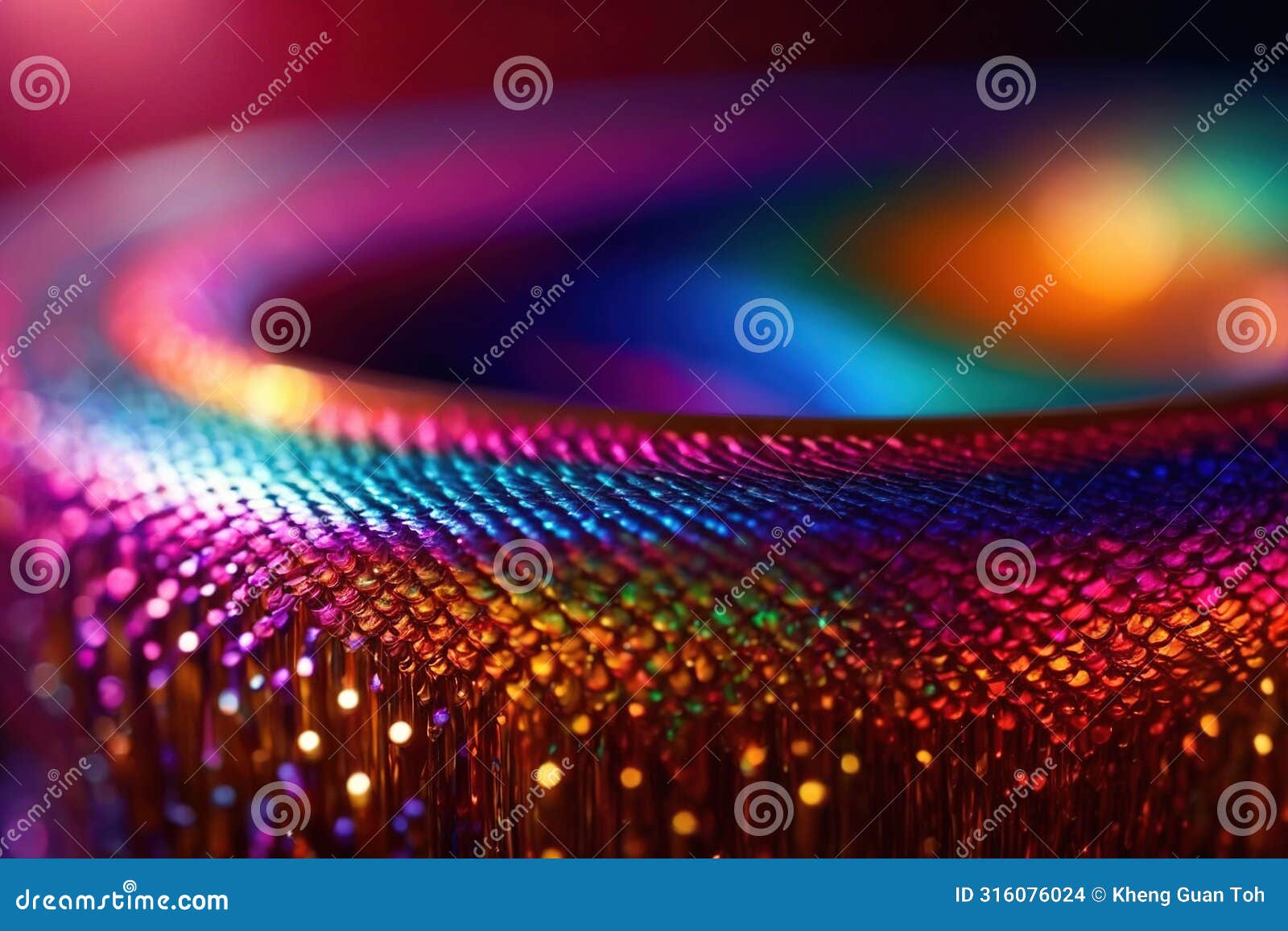 Iridescent Rainbow Glitter Sheen, Abstract Pattern Wallpaper Background ...