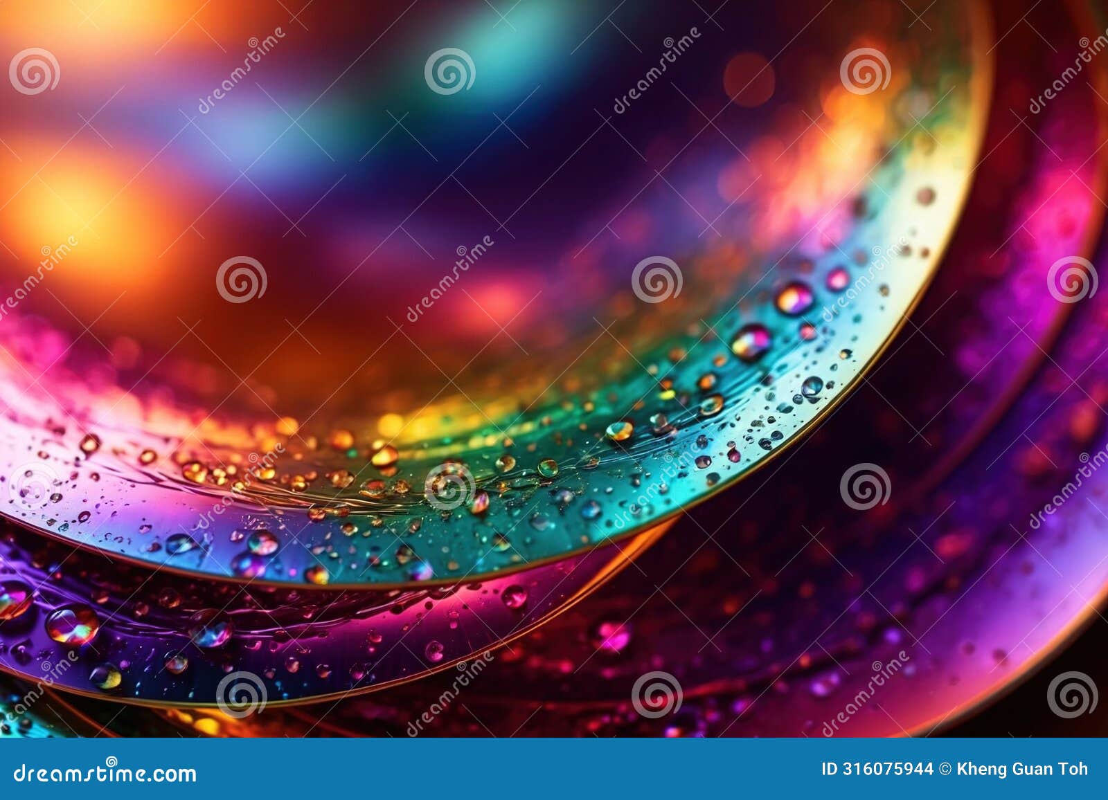 Iridescent Rainbow Glitter Sheen, Abstract Pattern Wallpaper Background ...