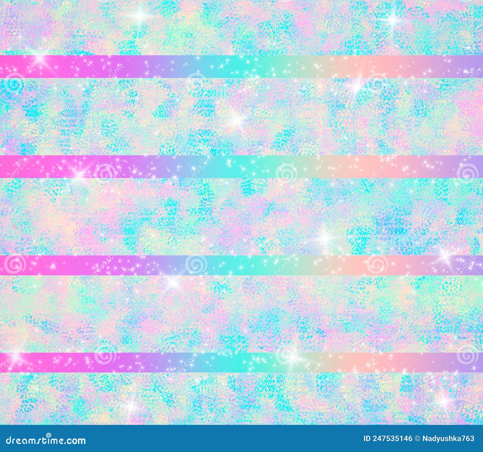 Iridescent Shiny Rainbow Texture. Stock Illustration. Stock ...