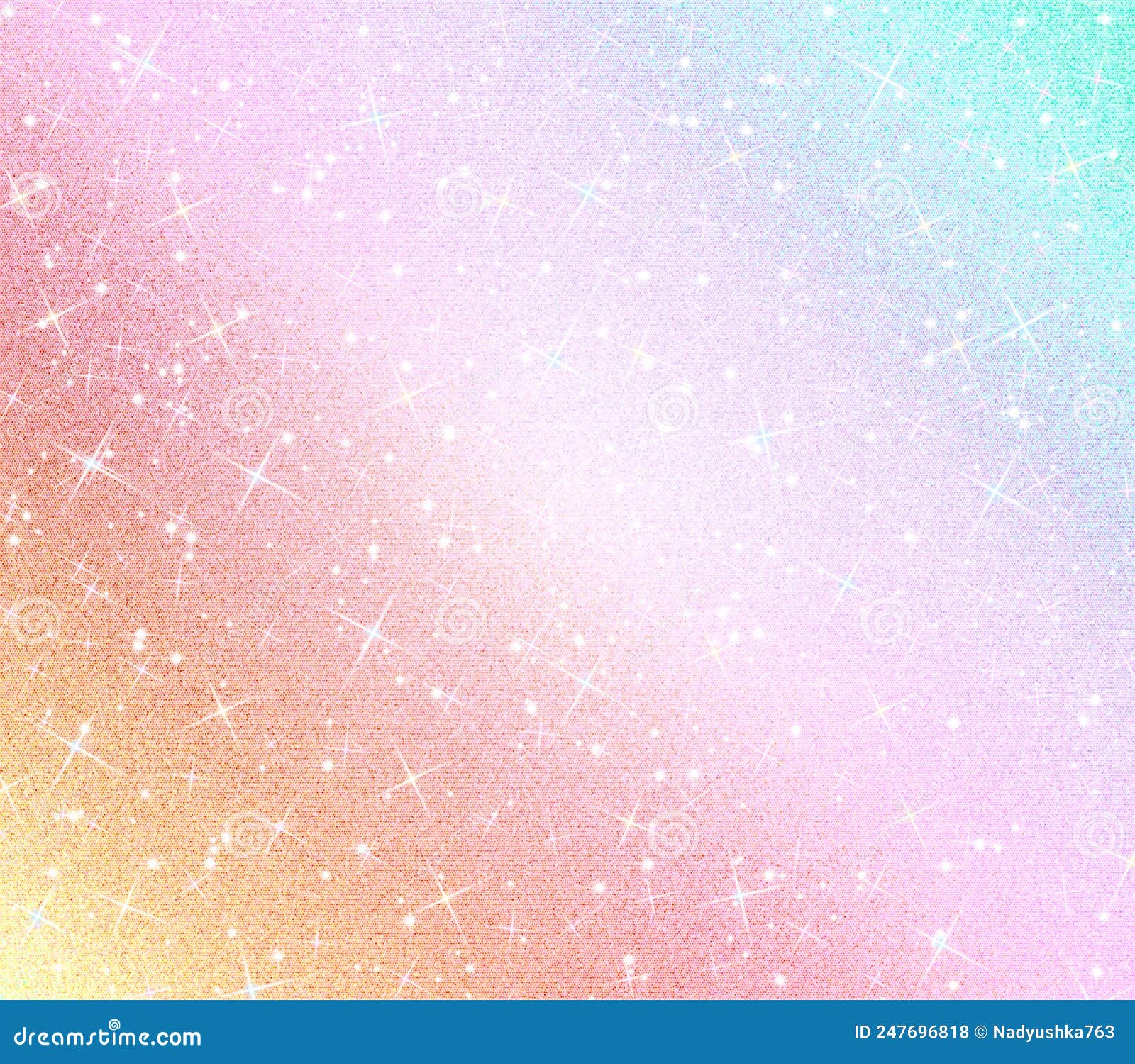 Iridescent Shiny Rainbow Texture. Stock Illustration. Stock Photo ...