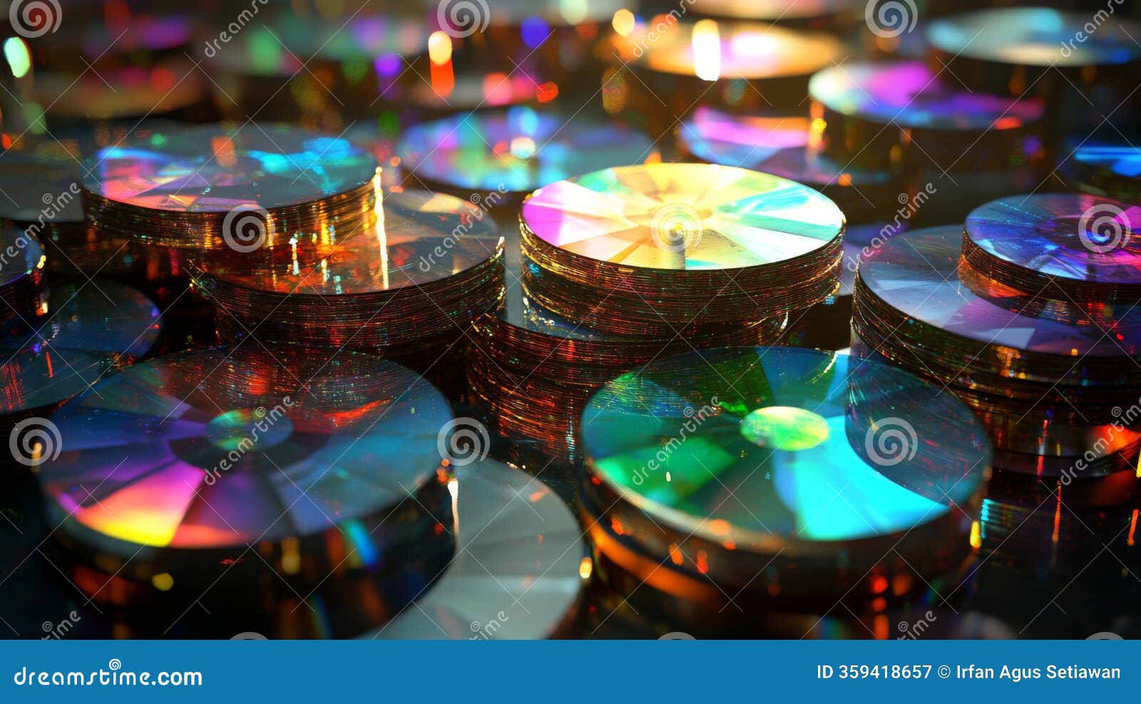 CDs DVDs Discs Background Royalty-Free Stock Image | CartoonDealer.com ...