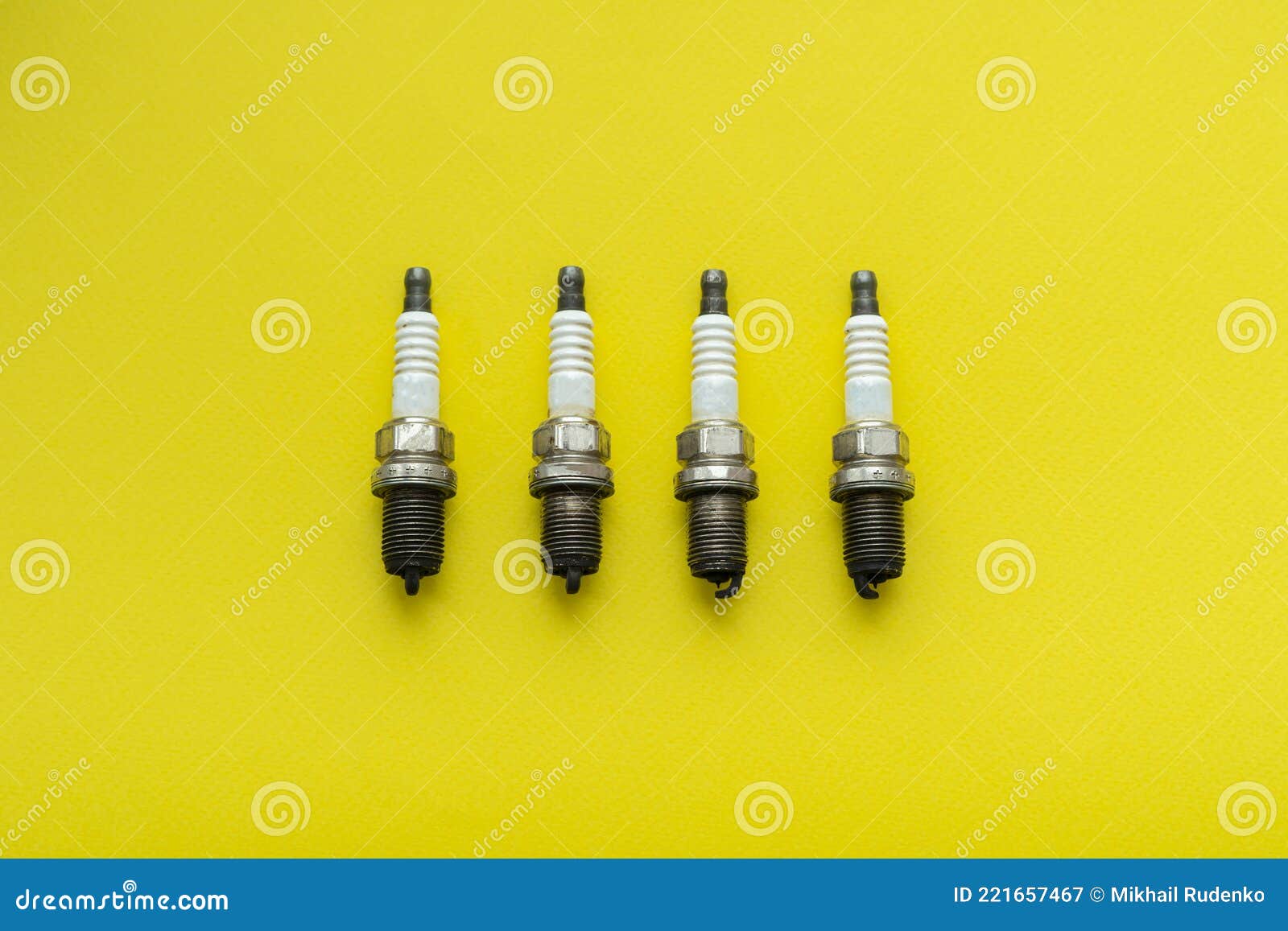 The Iridium Car Candle Flat Lay, Spark Plug and Ignition System ...