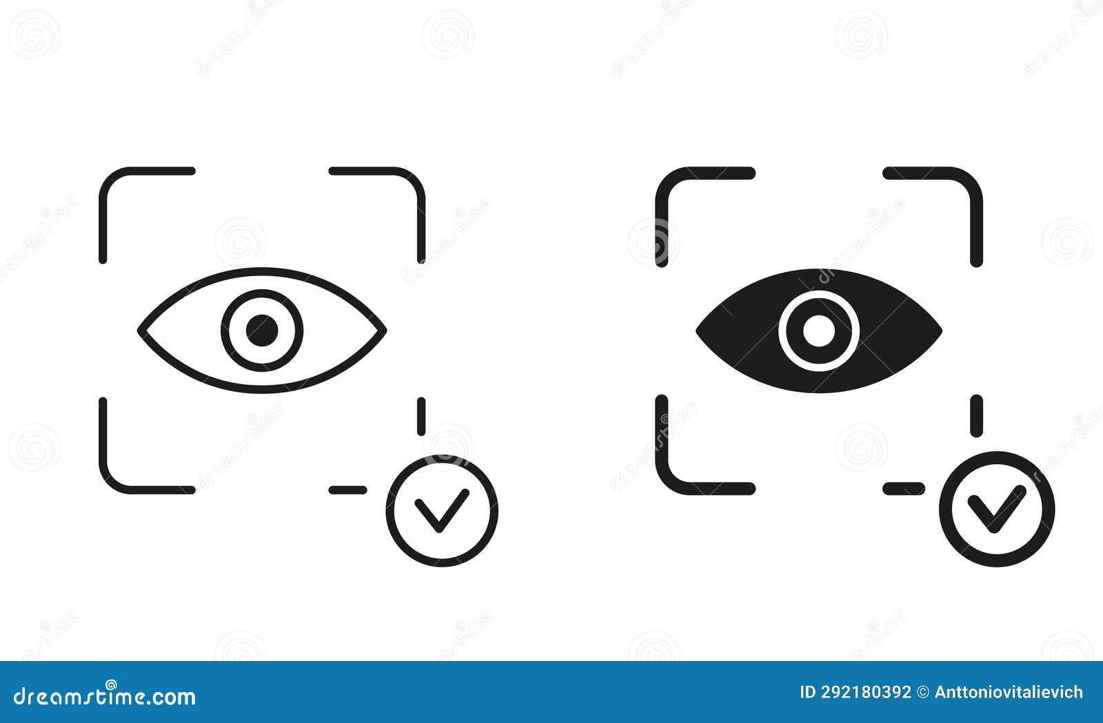 Iris Recognition For Biometric Identification Sign. Retina Scanner. Eye ... Iris Recognition For Biometric Identification Sign. Retina Scanner. Eye ...