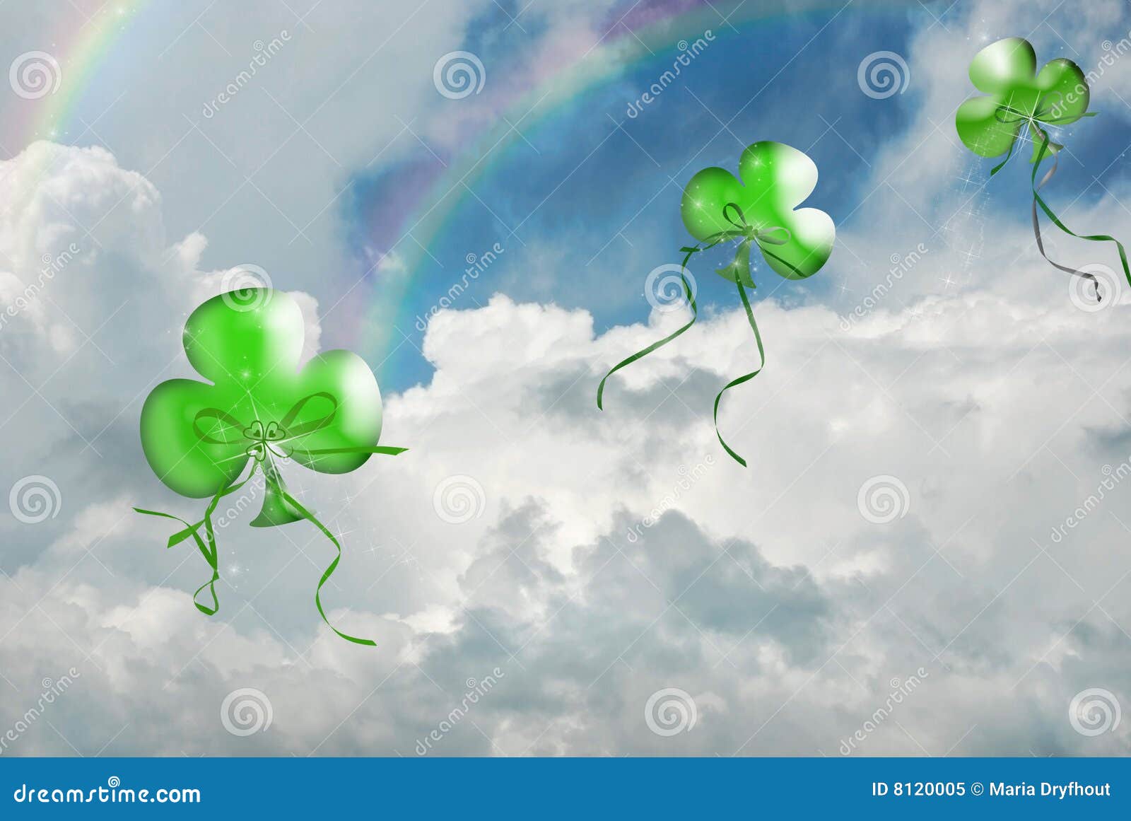 Irish Balloons stock illustration. Illustration of airborne - 8120005
