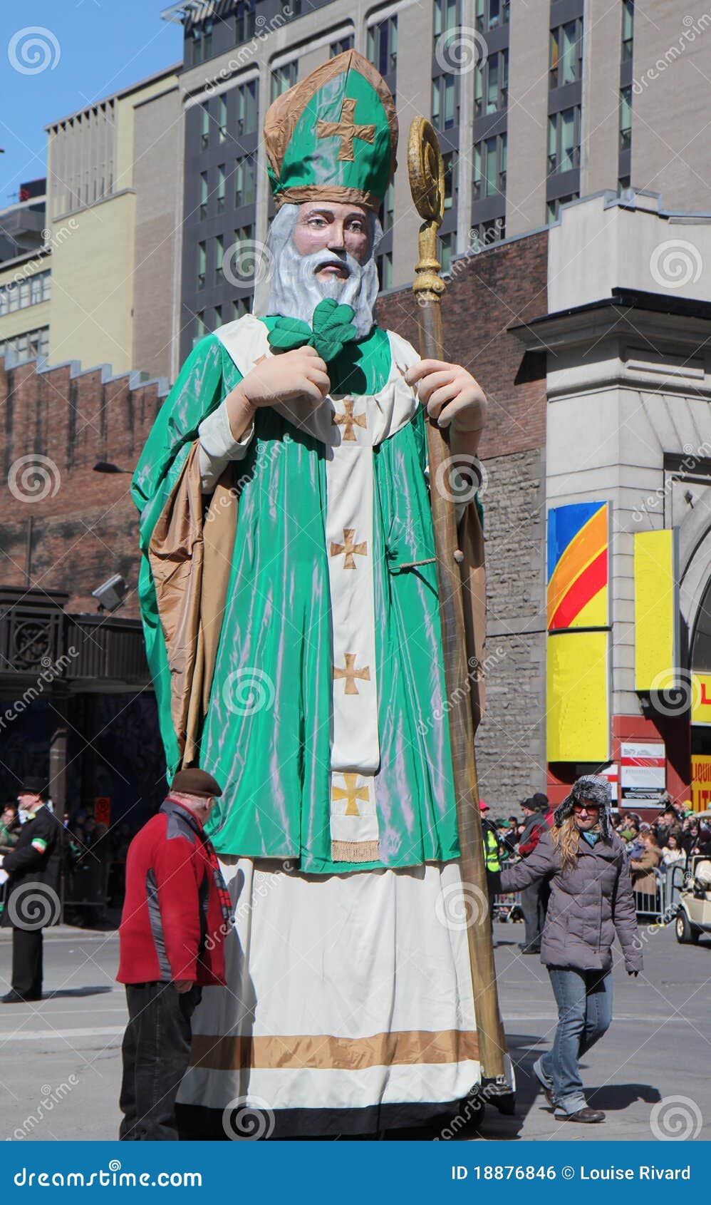 Irish bishop editorial photo. Image of parade, statue - 18876846