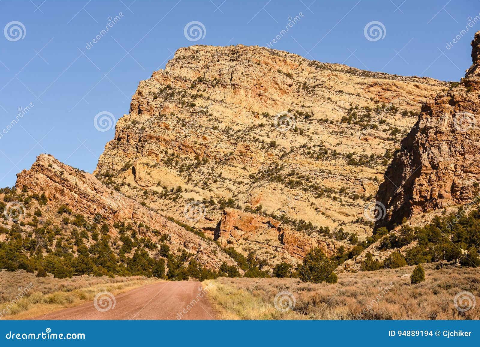 Irish Canyon, in Northwest Colorado Stock Photo - Image of brown ...