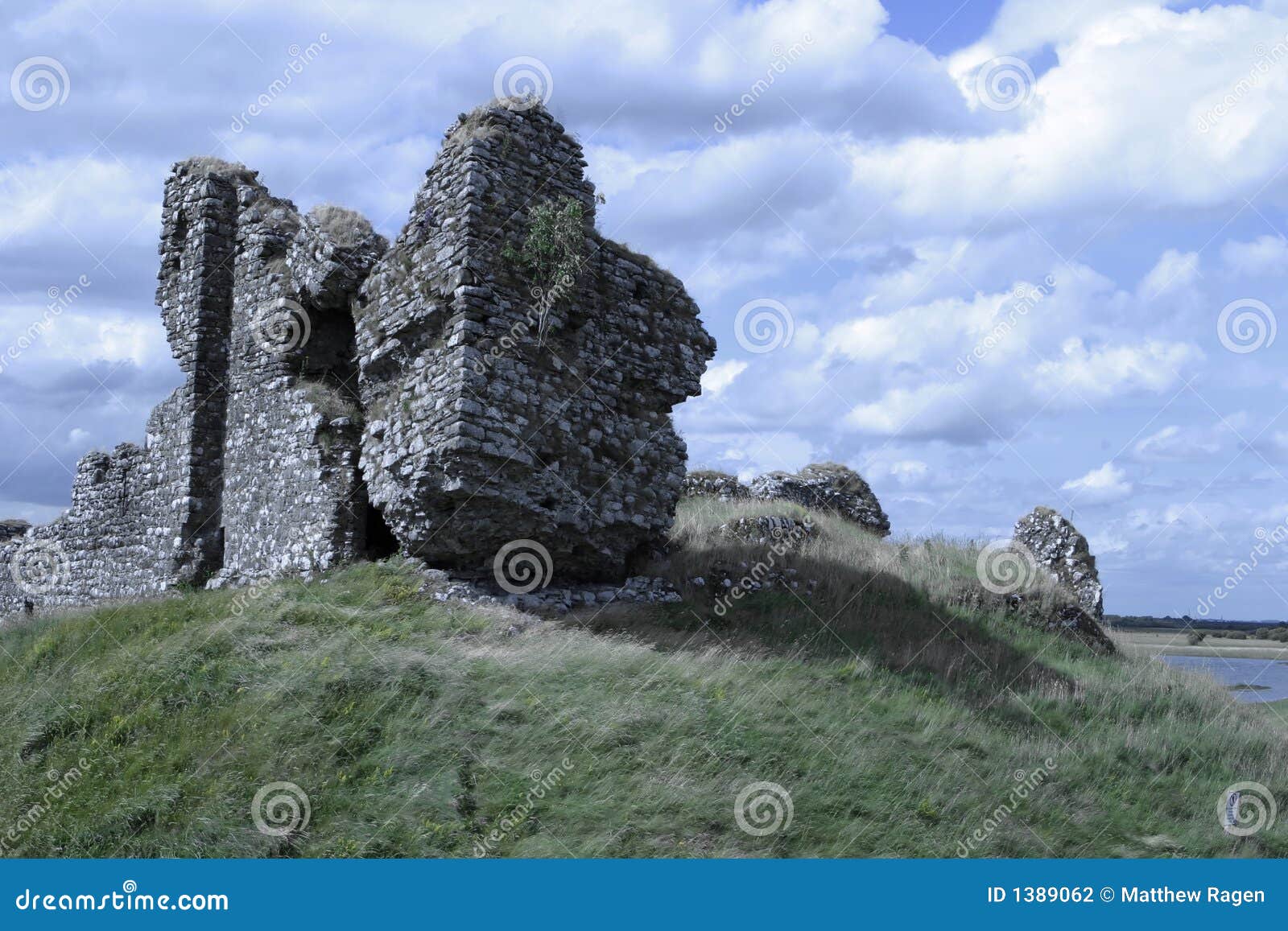 Irish Castle Ruins stock photo. Image of tourism, ruined - 1389062