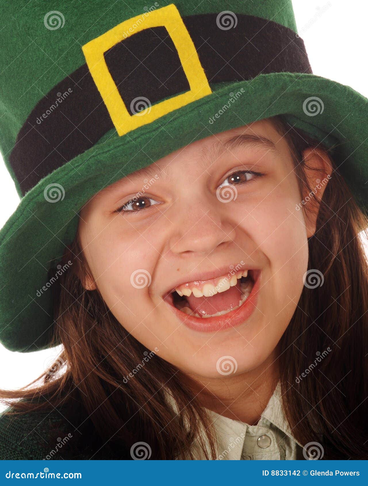 Irish Cheer stock photo. Image of smiling, blarny, girl - 8833142