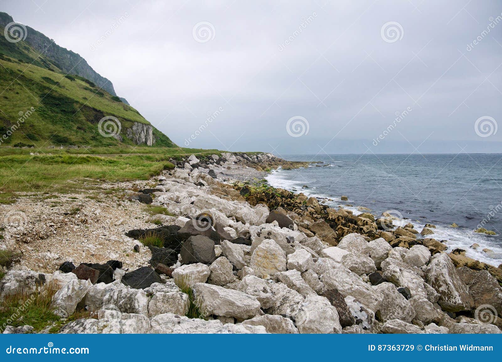 Irish Coast stock image. Image of coast, travel, rock - 87363729