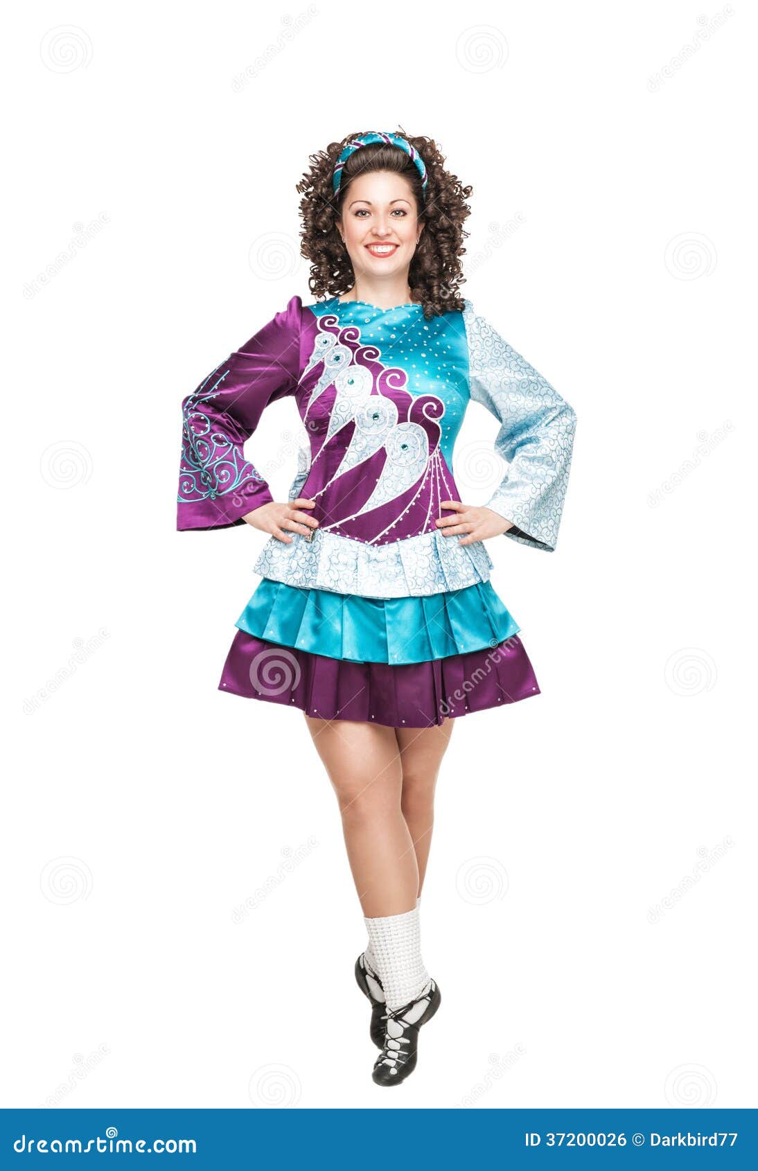 Irish dancer stock photo. Image of girl, culture, cloth - 37200026