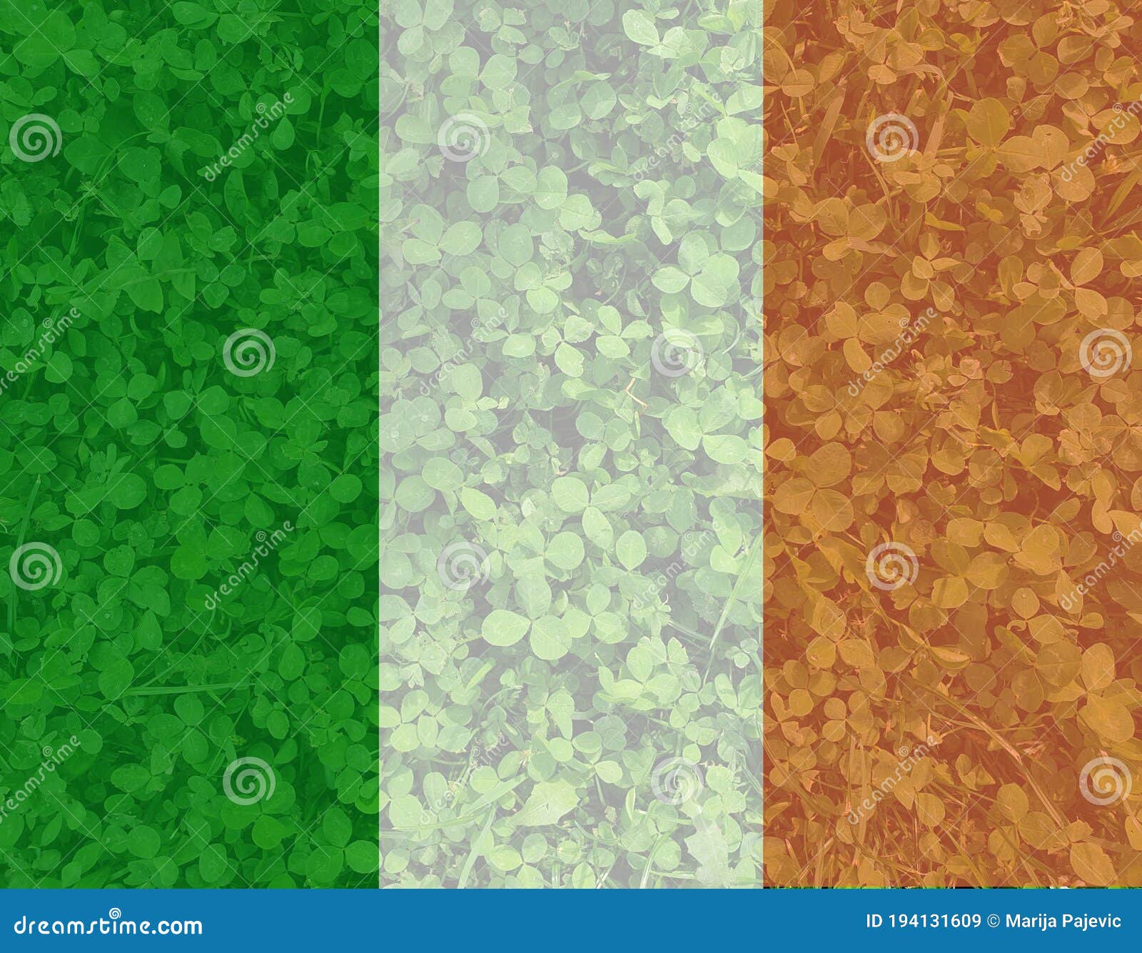 Irish flag colors stock image. Image of white, flag - 194131609