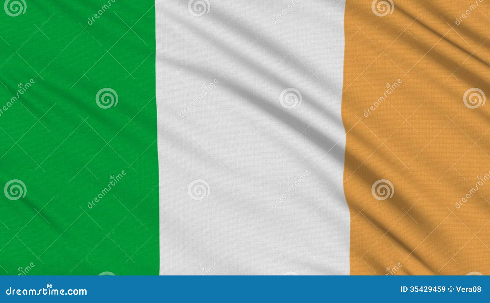 Irish flag. stock video footage. Video of effect, irish - 35429459