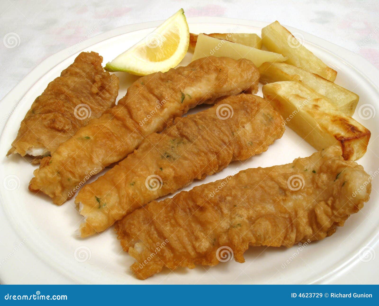 Irish Food-Fish N Chips stock image. Image of fries, english - 4623729