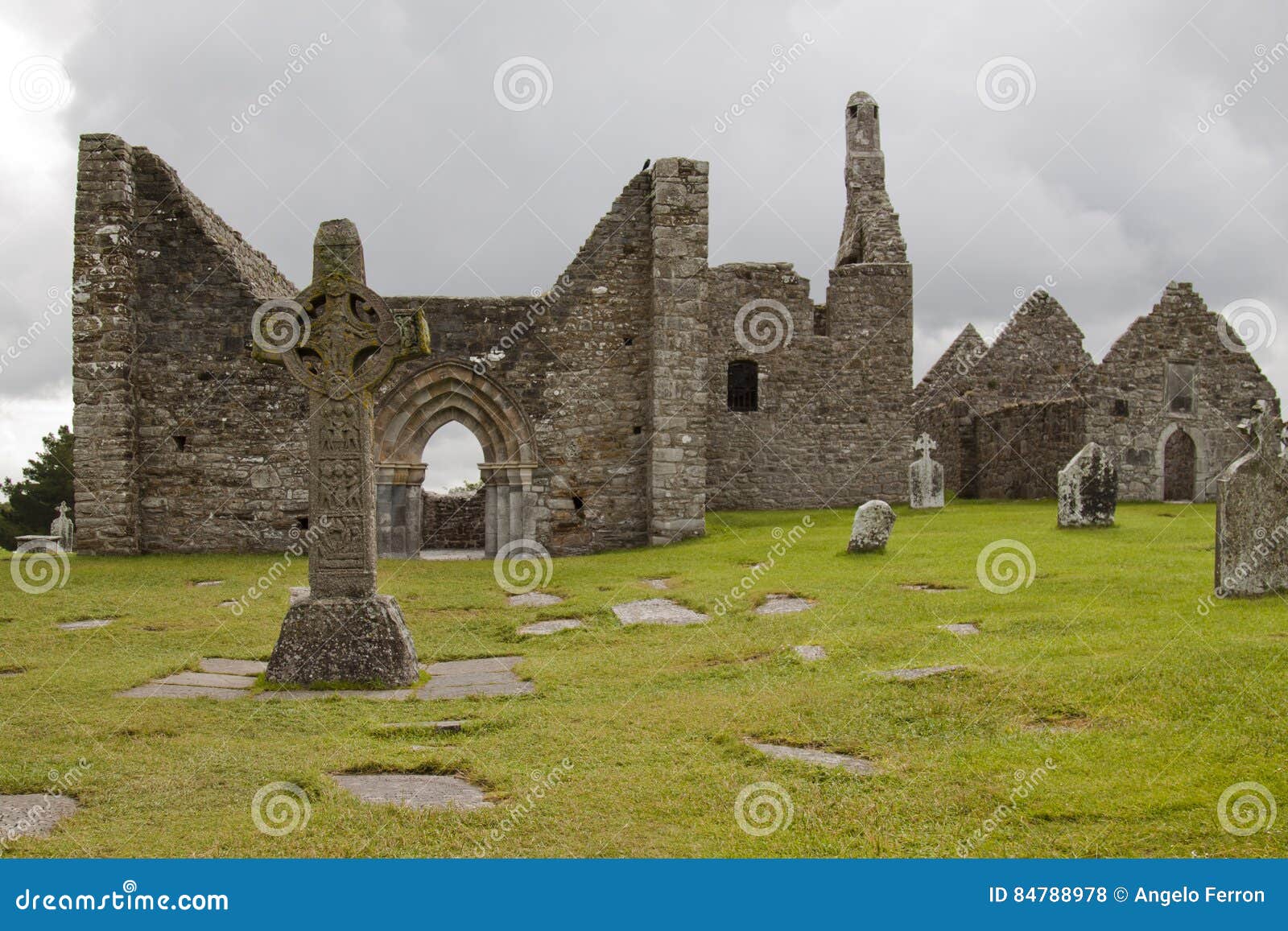 Irish landscape stock photo. Image of castle, nature - 84788978