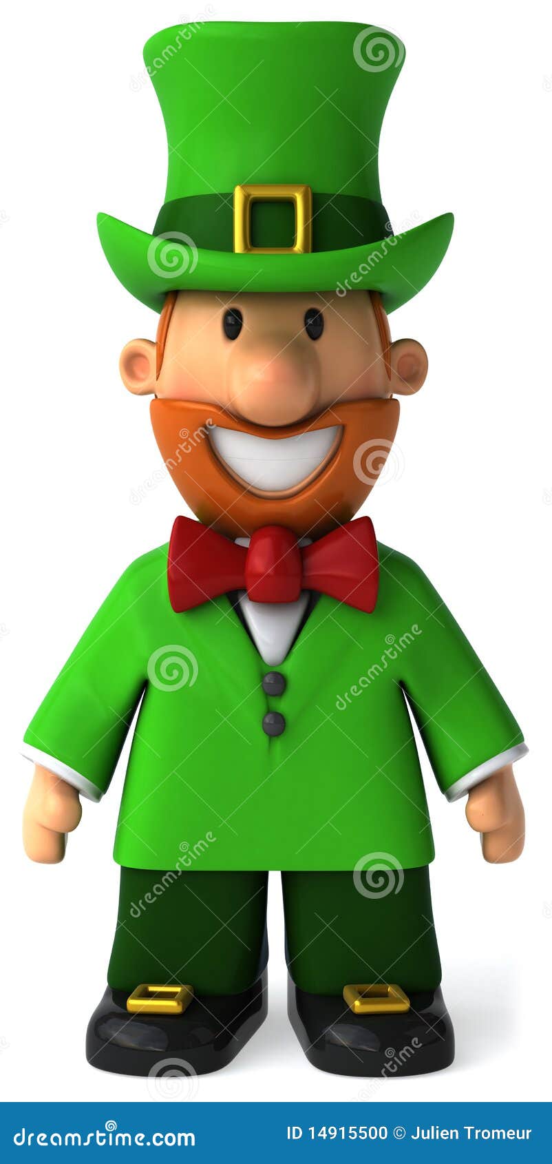 Irish leprechaun stock illustration. Illustration of ireland - 14915500
