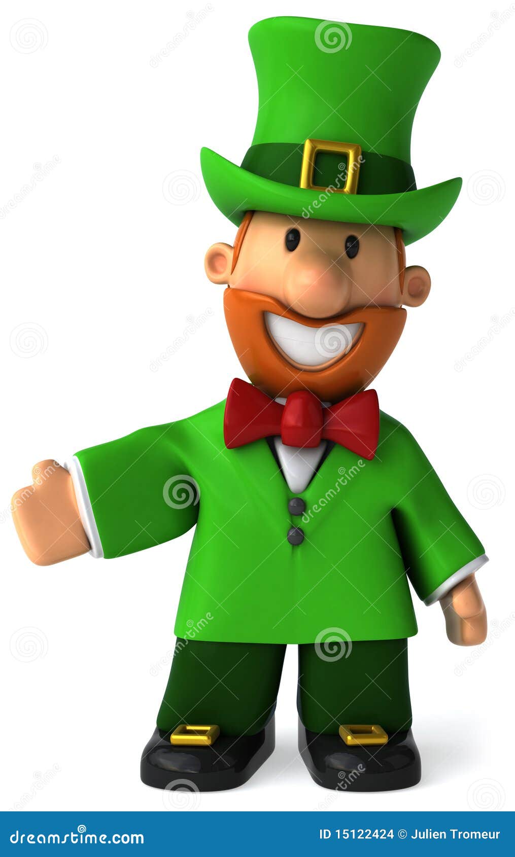 Irish leprechaun stock illustration. Illustration of lucky - 15122424