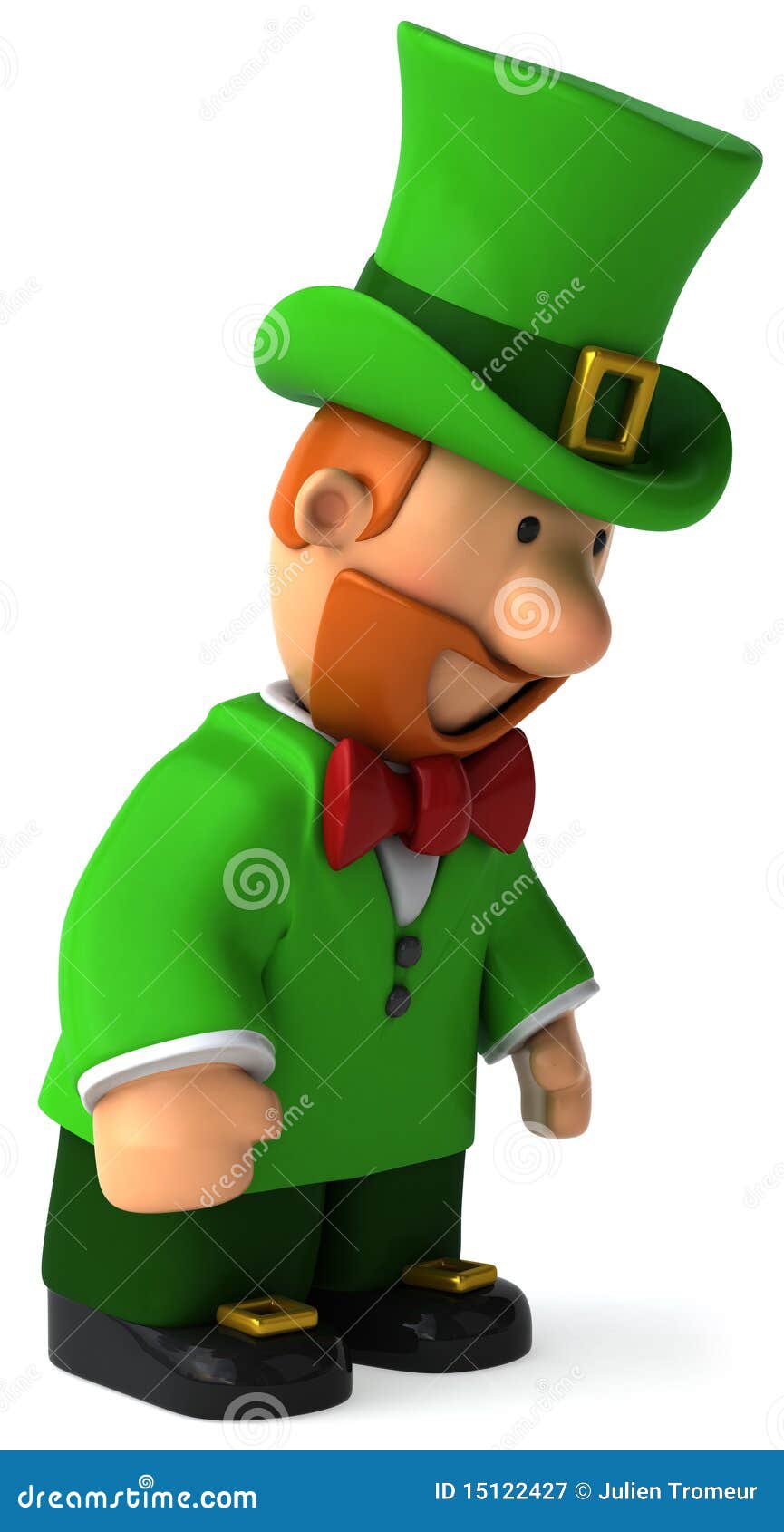 Irish leprechaun stock illustration. Illustration of green - 15122427