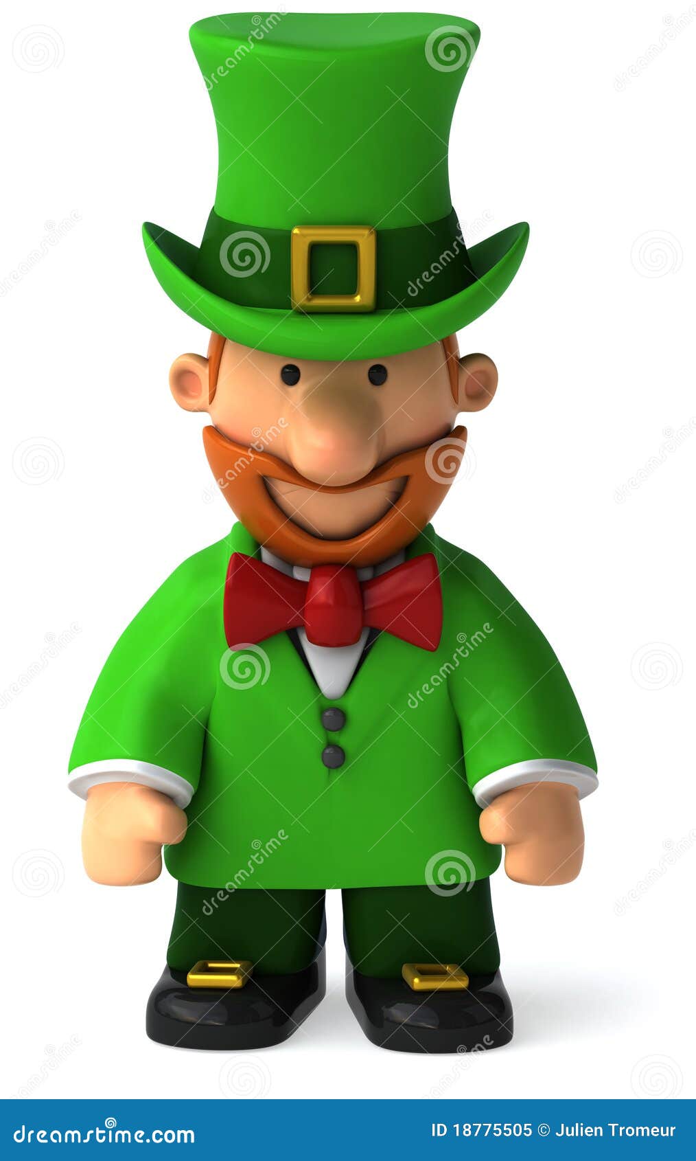 Irish leprechaun stock illustration. Illustration of ireland - 18775505