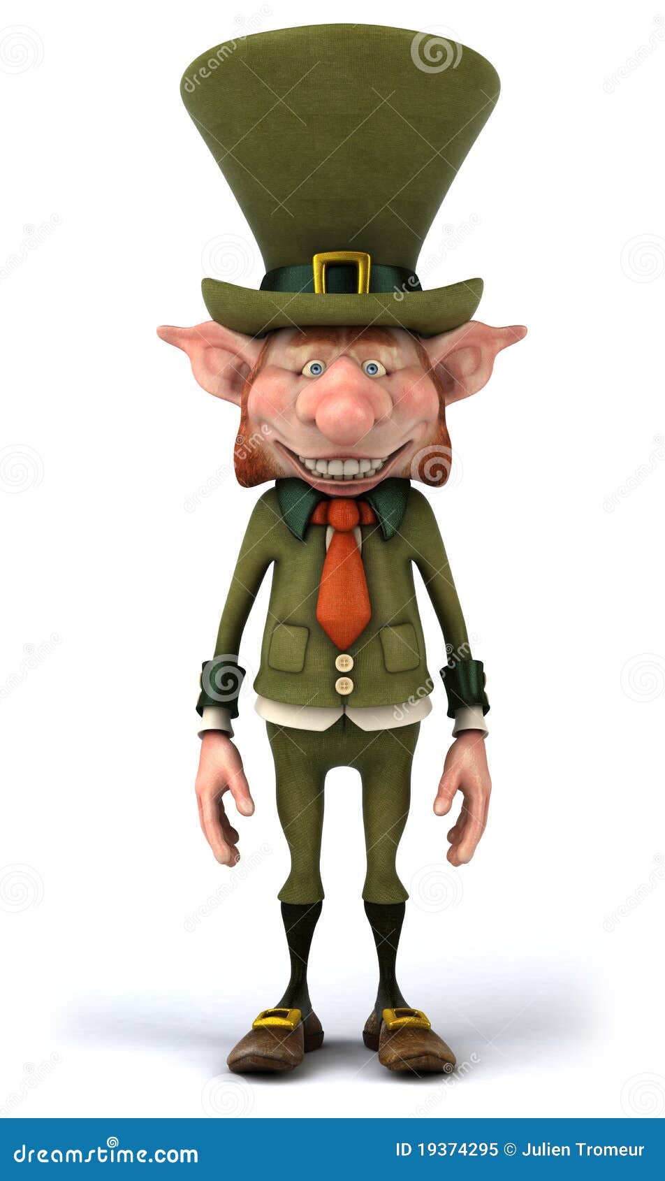 Irish leprechaun stock illustration. Illustration of character - 19374295