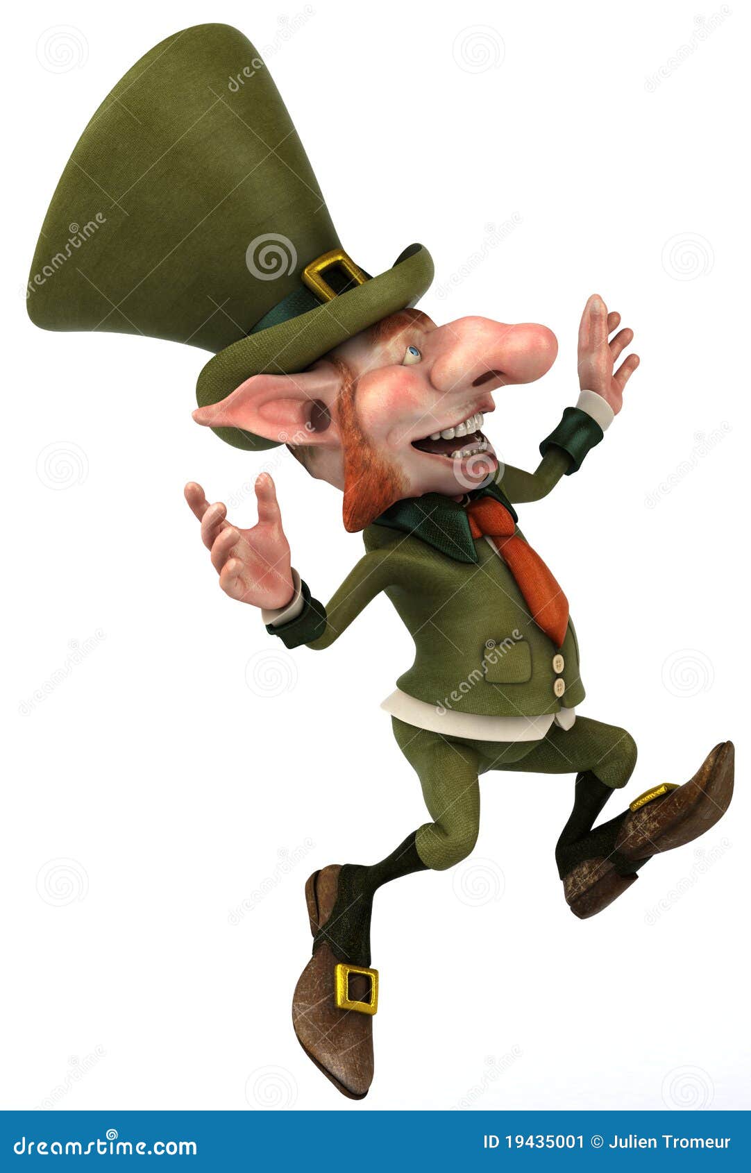 Irish leprechaun stock illustration. Illustration of legend - 19435001