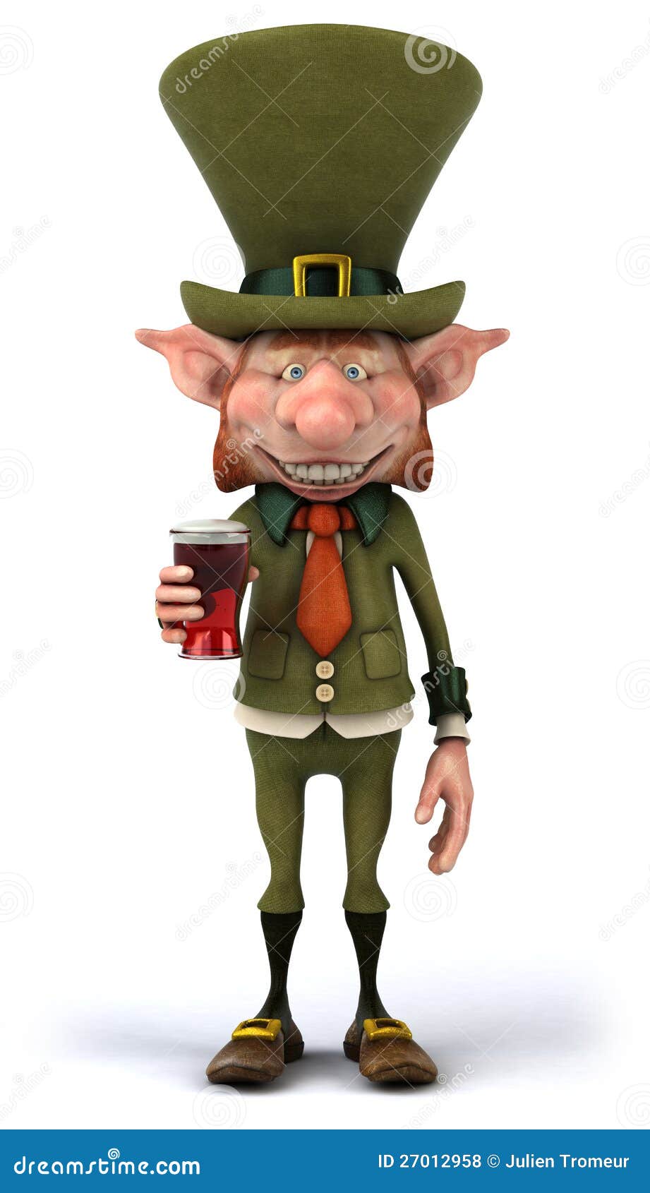 Irish leprechaun stock illustration. Illustration of folklore - 27012958