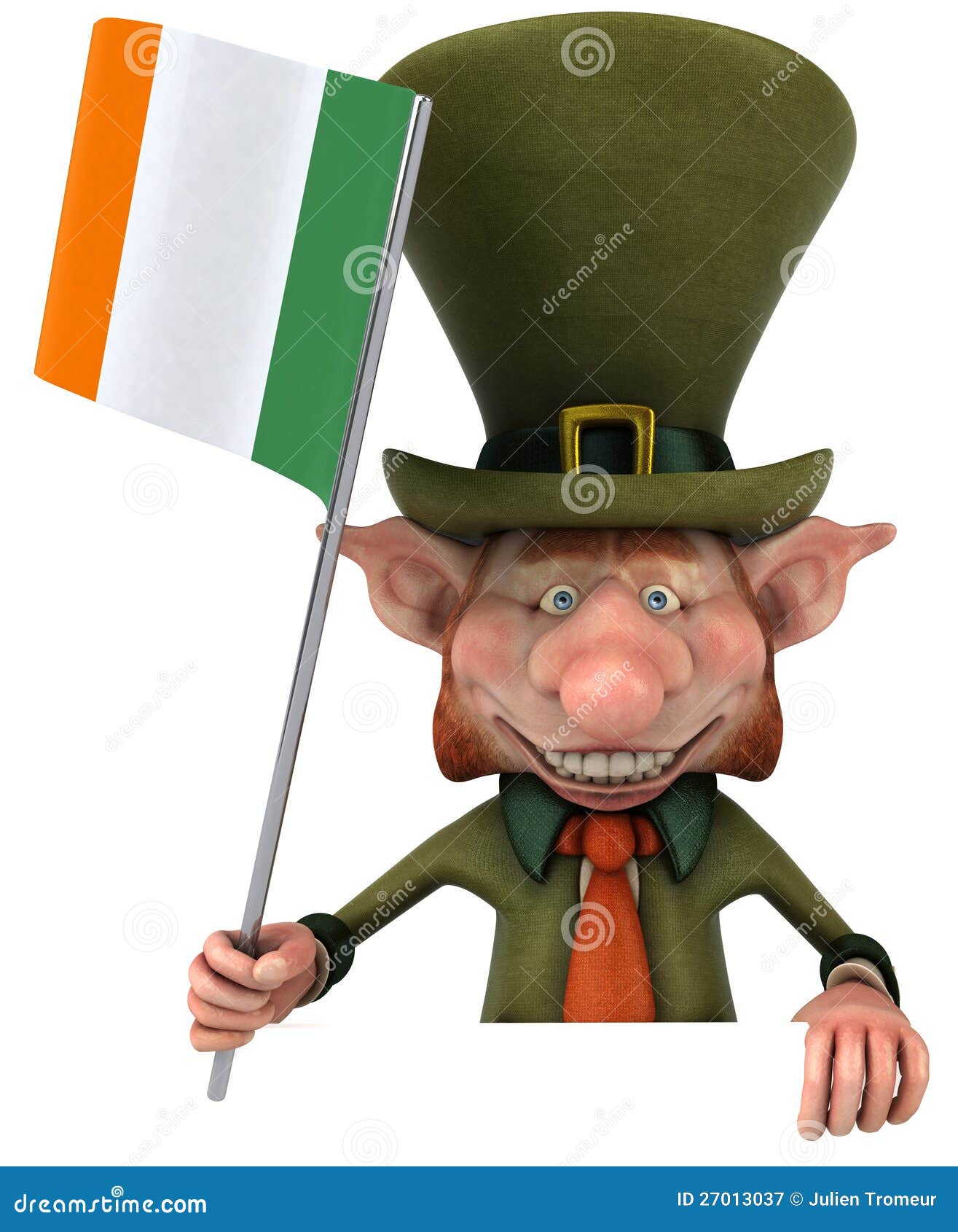 Irish leprechaun stock illustration. Illustration of ireland - 27013037