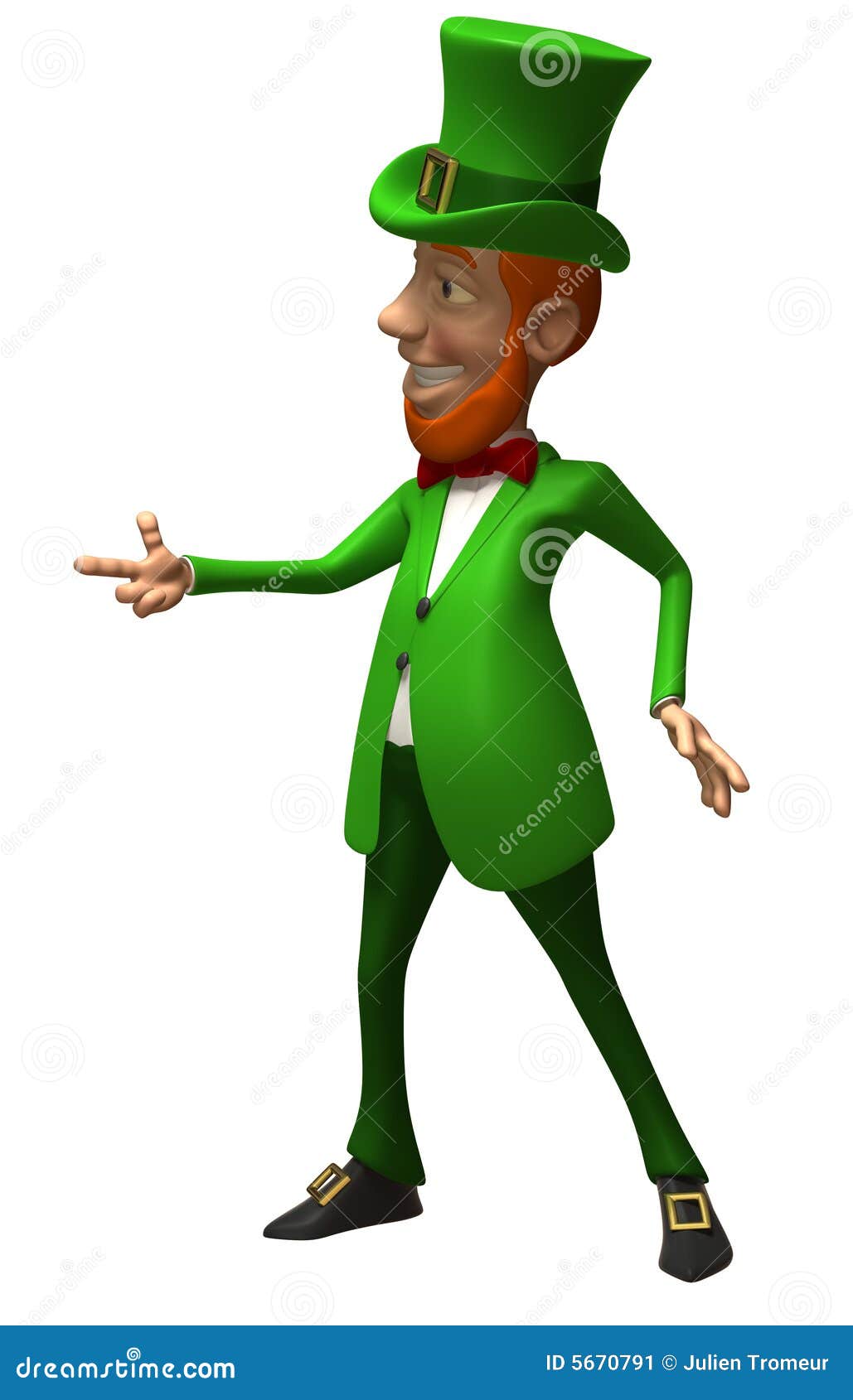 Irish leprechaun stock illustration. Illustration of saint - 5670791
