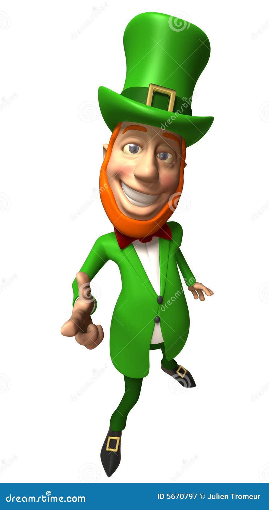 Irish leprechaun stock illustration. Illustration of green - 5670797