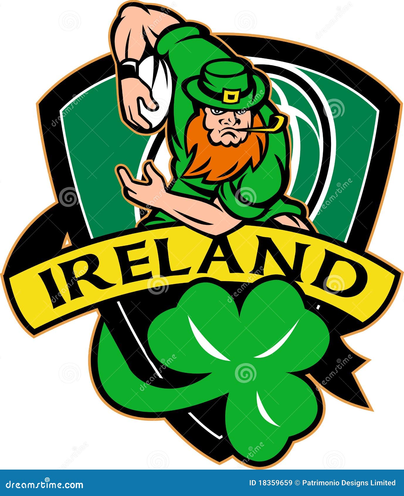 Irish Rugby Cartoon Rugby Cartoon Portrait As Birthday Gift