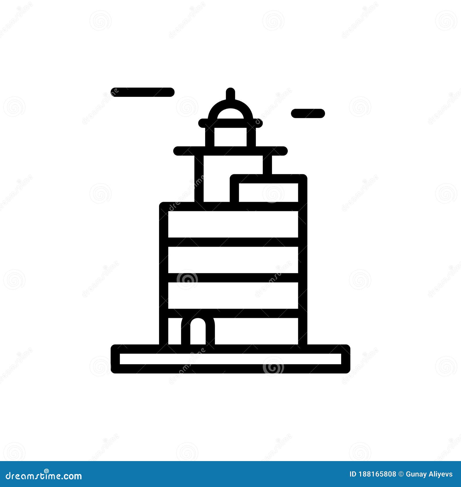 Irish, Lighthouse Icon. Simple Color Vector Elements Of Pharos Icons ...