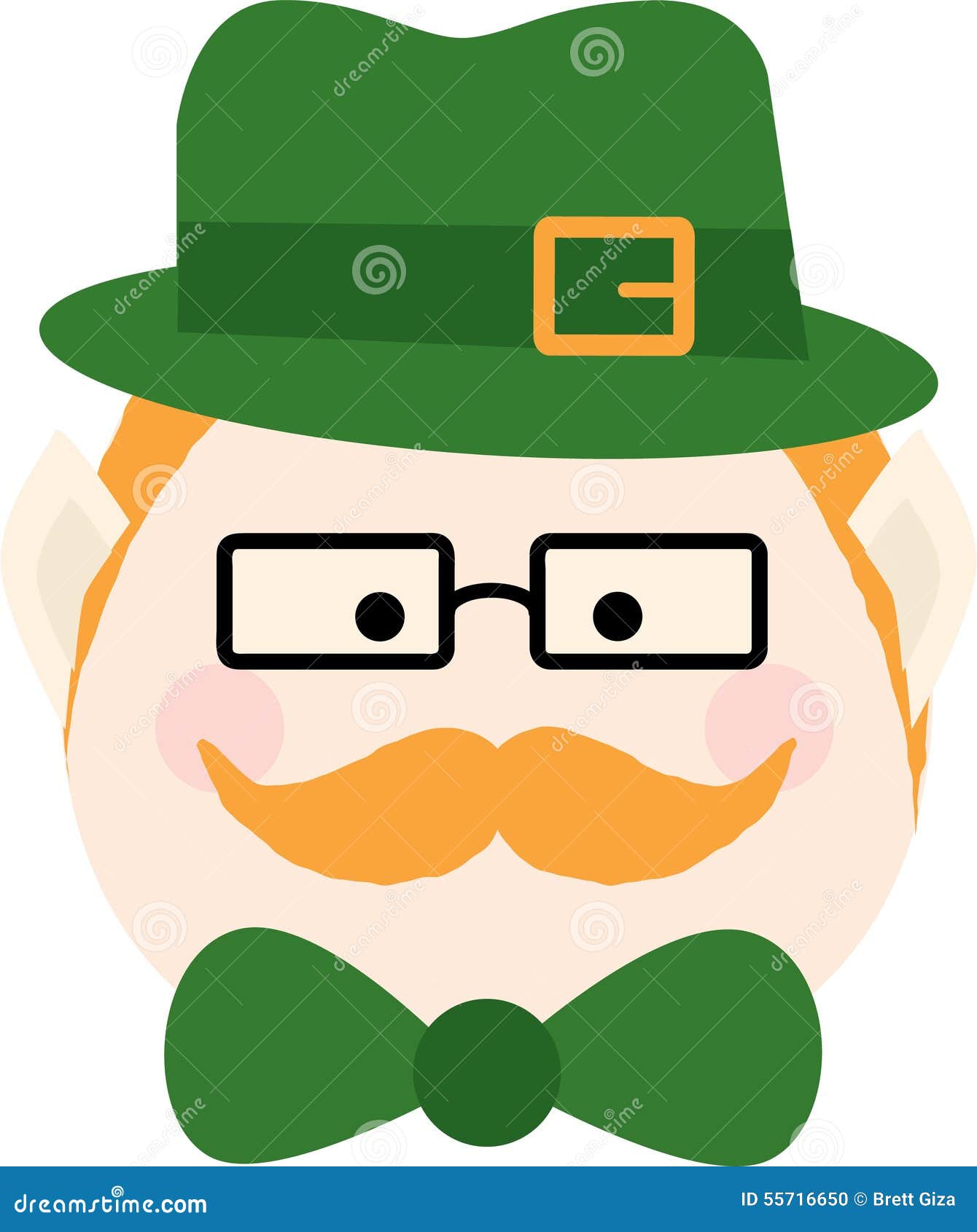 Irish Man stock vector. Illustration of holiday, irish - 55716650