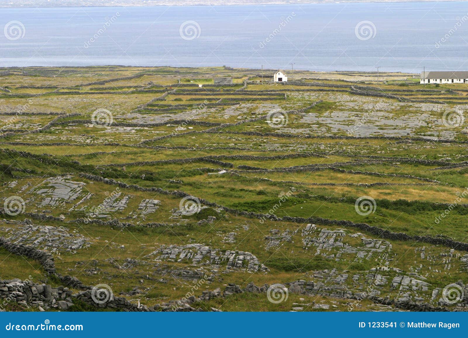 Irish Rock Walls stock image. Image of aran, barren, farm - 1233541