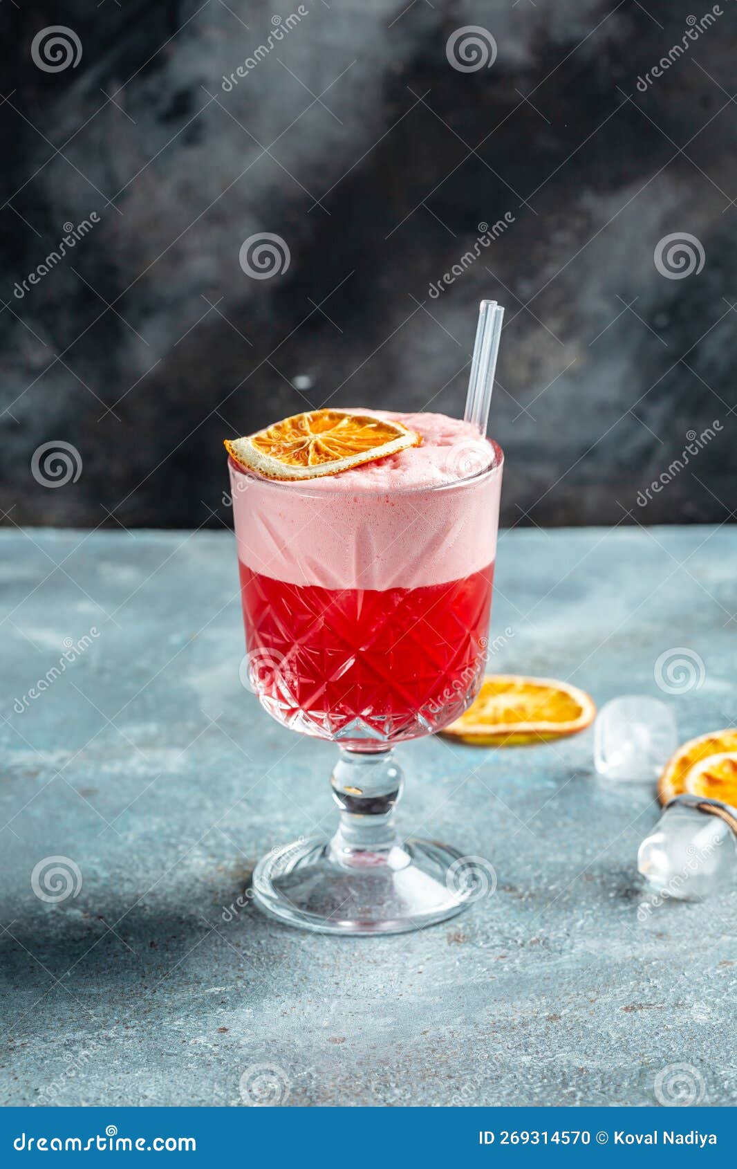 Irish Rose Alcohol Cocktail, Fresh and Healthy Cocktail Stock Photo ...