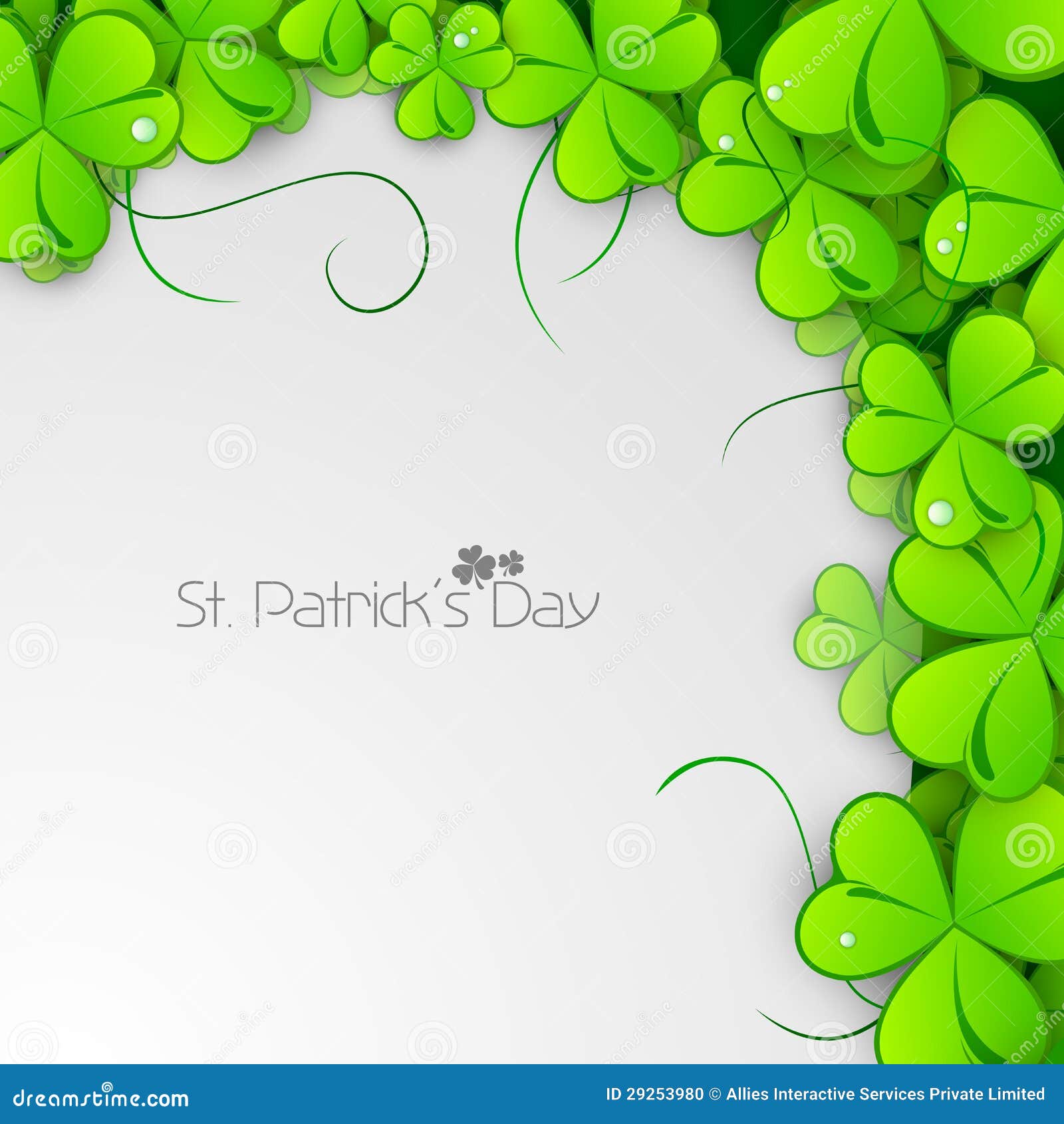 Irish Shamrock Vector Illustration | CartoonDealer.com #88106090