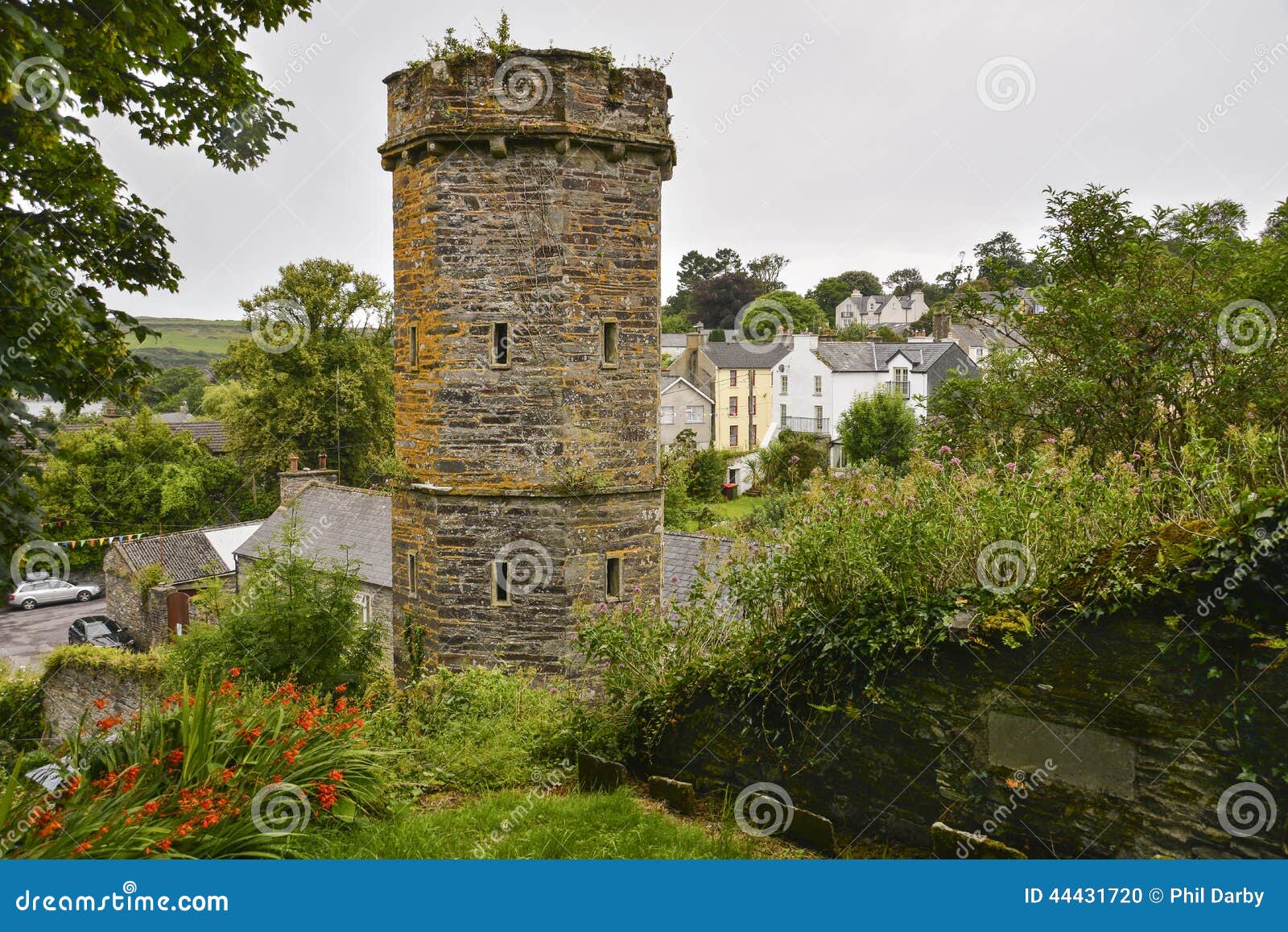 Irish Tower stock photo. Image of tower, castletownsend - 44431720