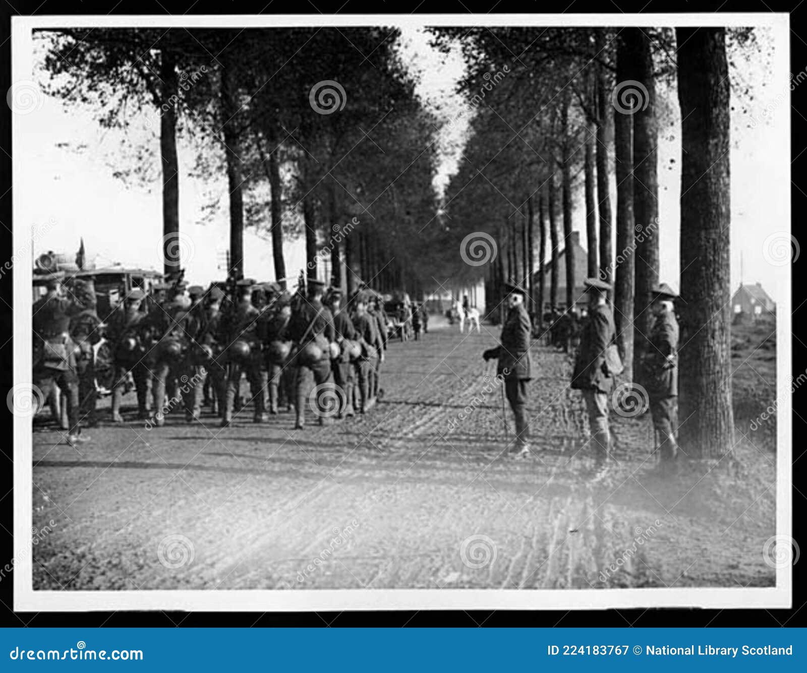 Irish Troops March Past The Duke Of Connaught And General Sir Herbert ...
