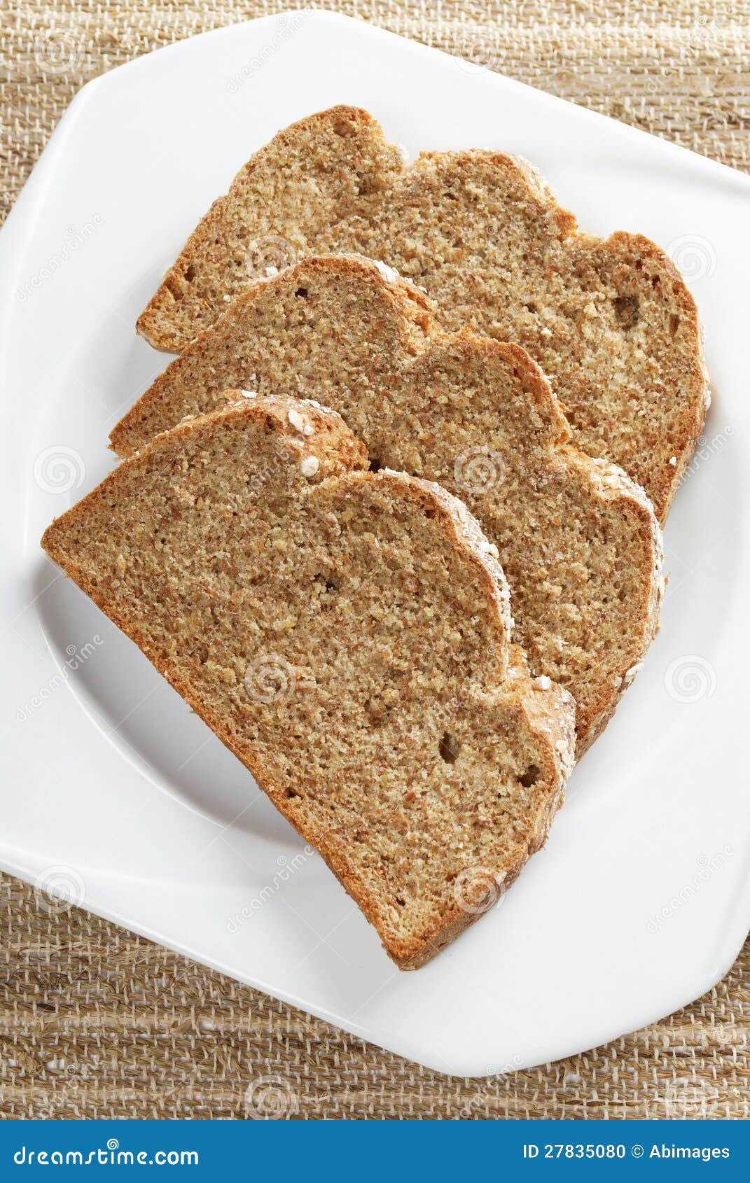 Irish wheaten bread stock photo. Image of product, flour - 27835080