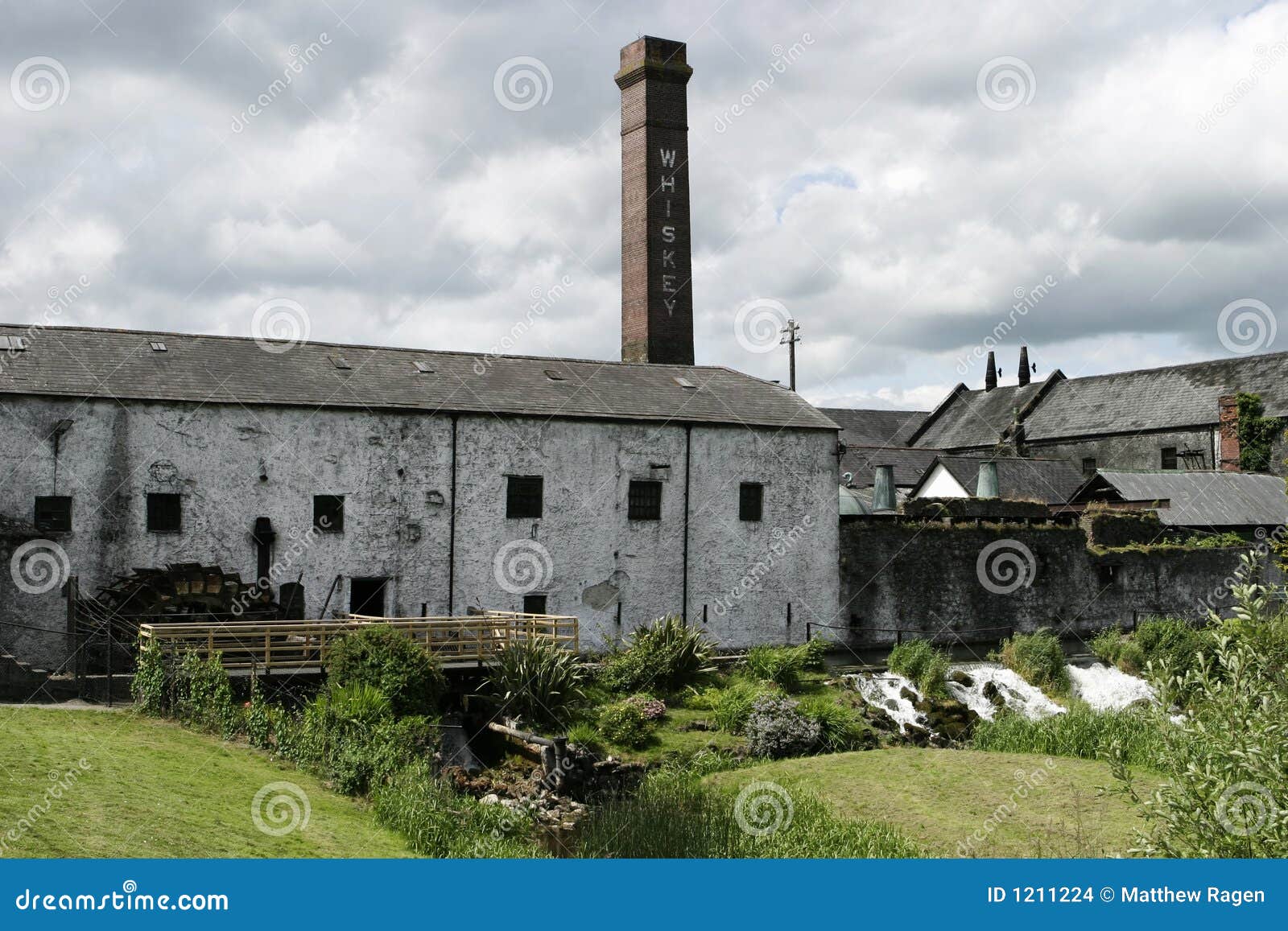 Irish Whiskey Distillery stock photo. Image of wall, distillery - 1211224