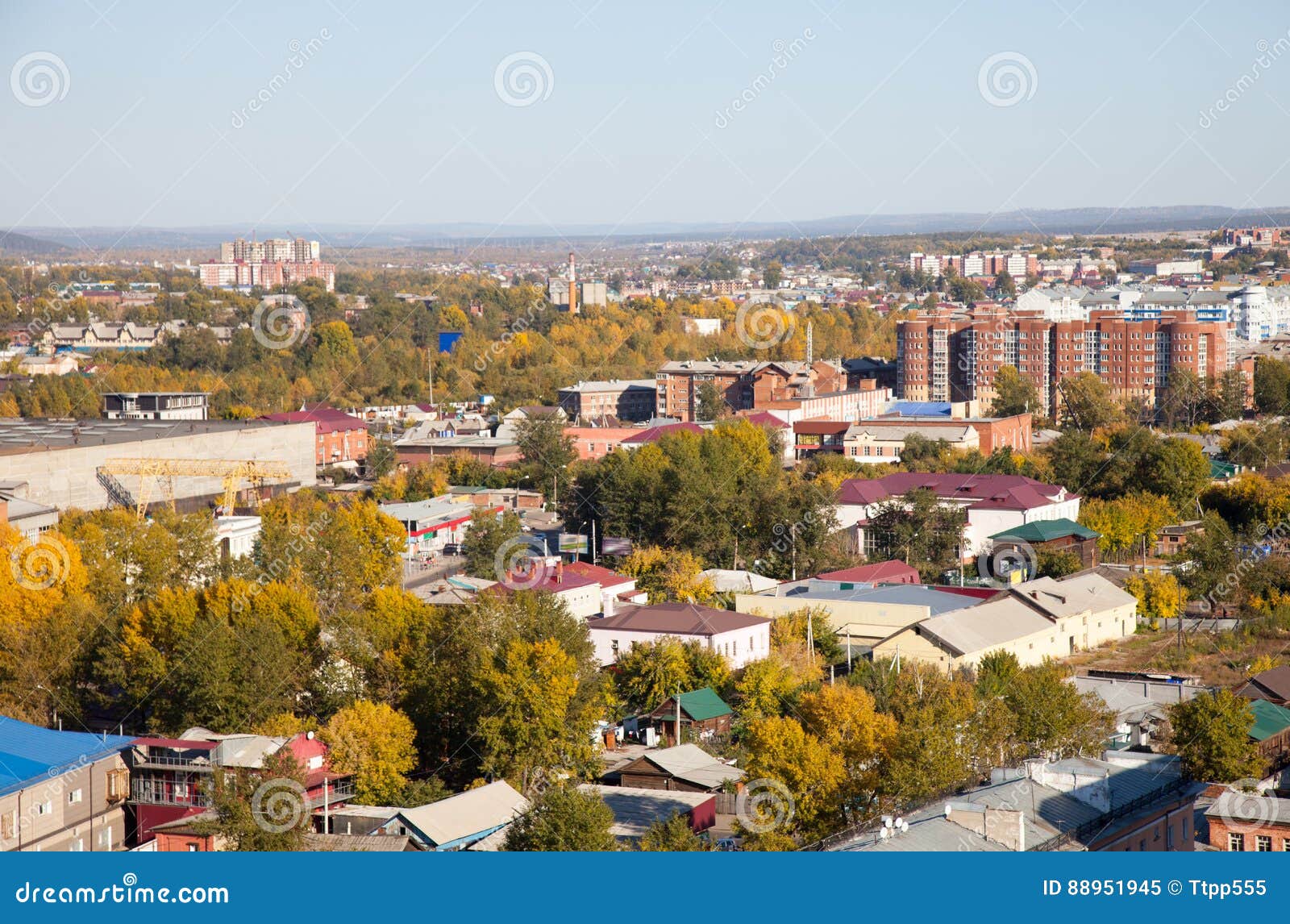 Irkutsk, Russia. stock image. Image of city, cityscape - 88951945