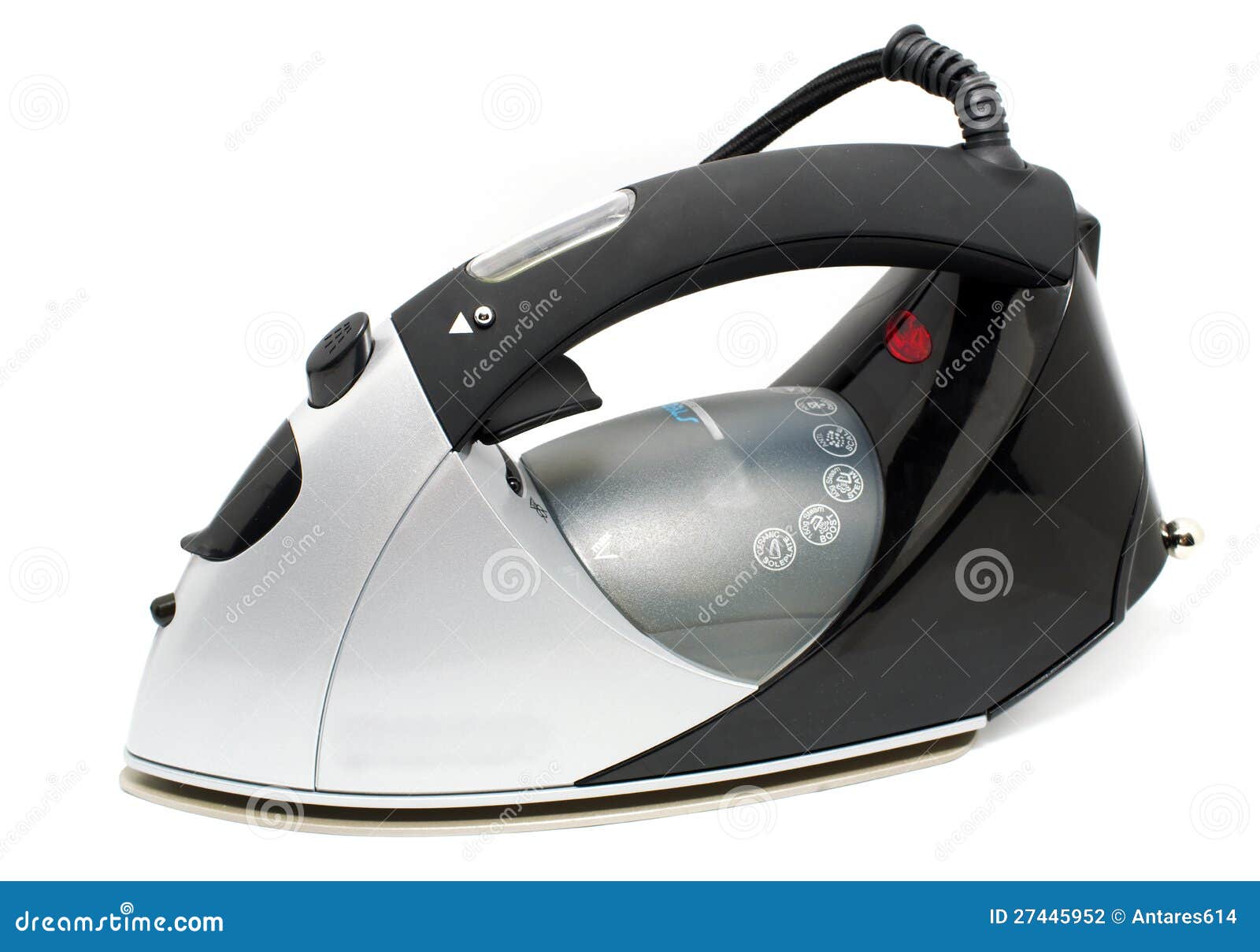 Iron stock photo. Image of control, ironing, housewife - 27445952