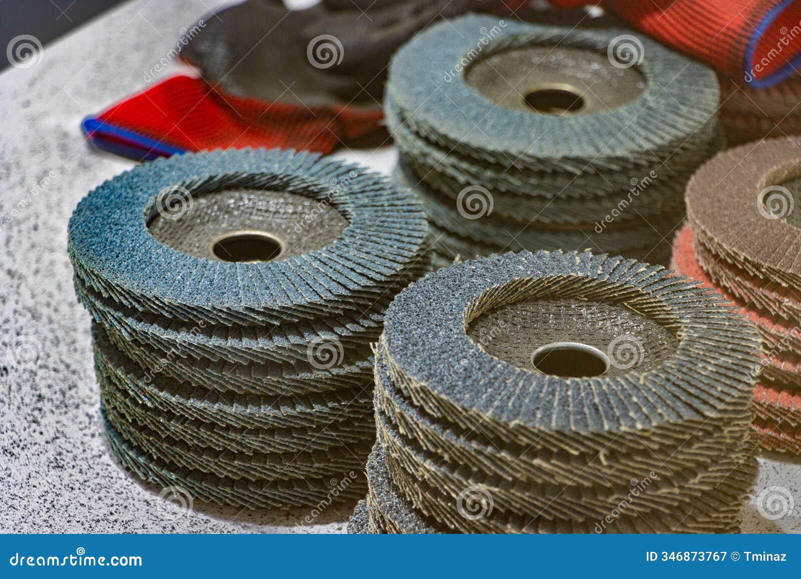 Iron Aluminum and Metal Cutting Wheel Disc Stock Image - Image of ...