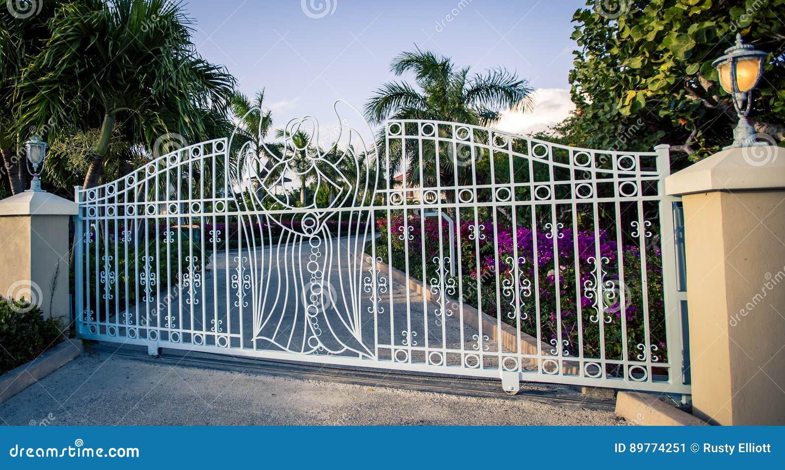 Angel Gate Park Basketball Playground Los Angeles Stock Image ...